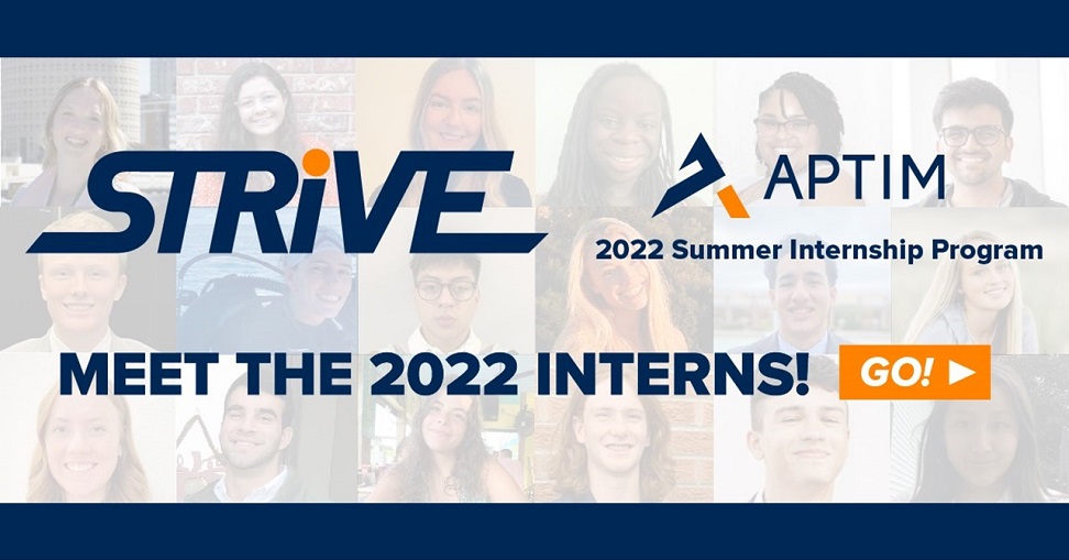 STRIVE 2022 Summer Internship Program | APTIM