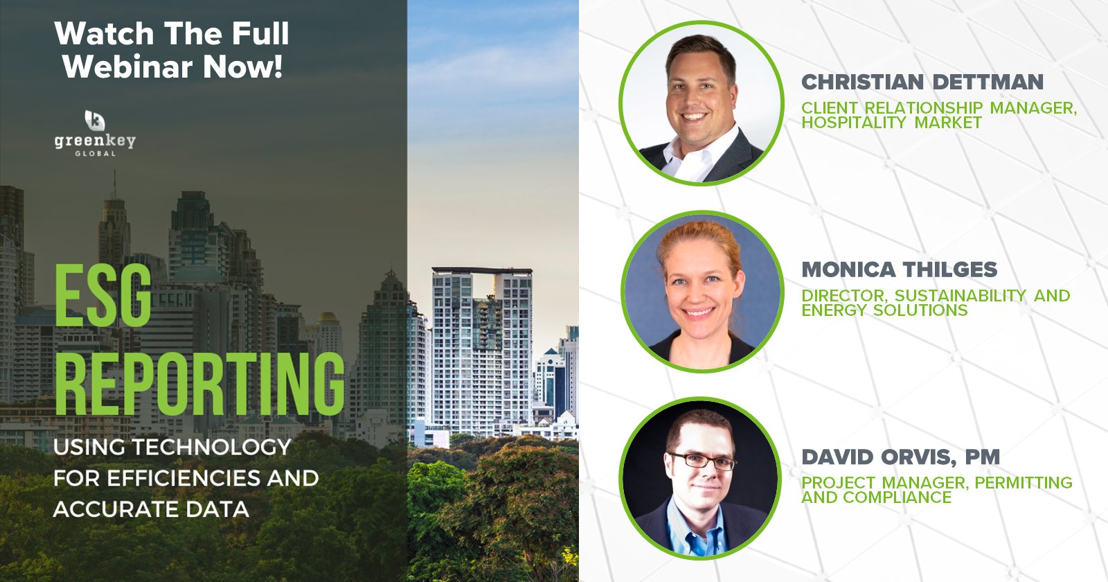 ESG Reporting in Hospitality: Green Key Global Webinar Series