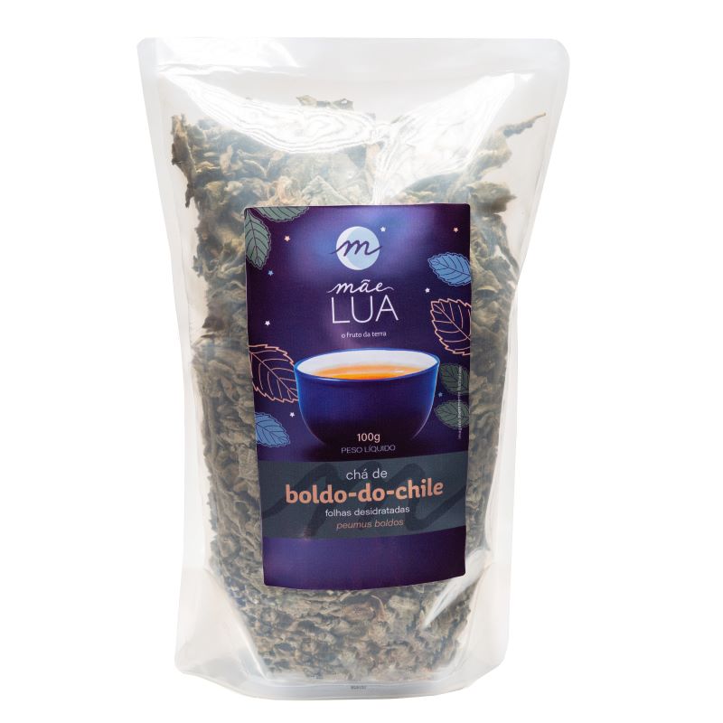 Chá de Boldo Desidratado Orgânico (20g ou 100g)- Mãe Lua