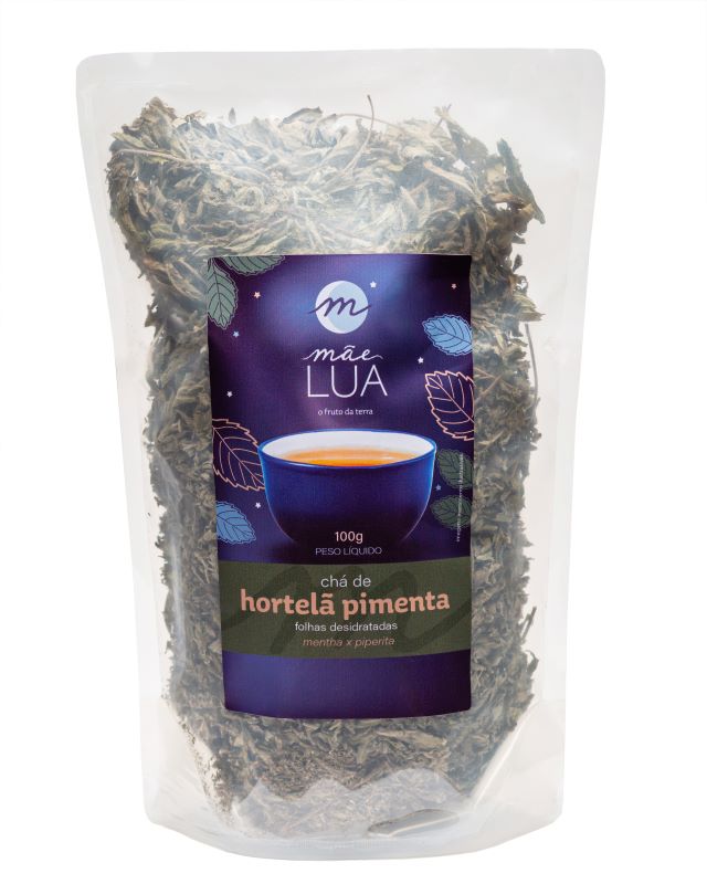 Chá de Hortelã Pimenta Desidratado Orgânico - Mãe Lua