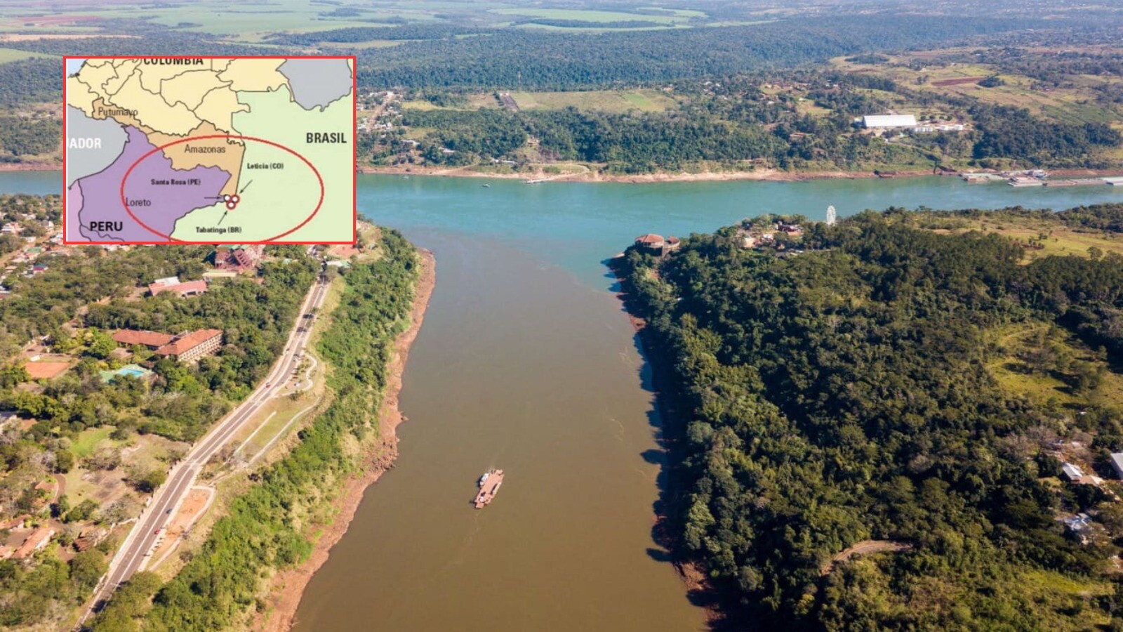 En su disputa con Perú, Colombia se juega el acceso al río Amazonas ...