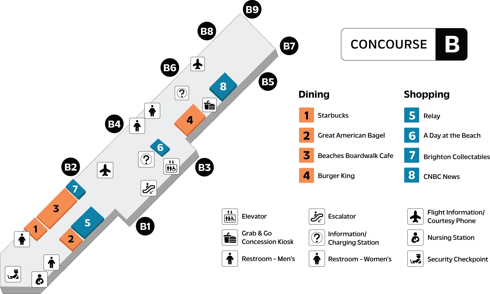 Terminal Maps | RSW Southwest Florida Airport
