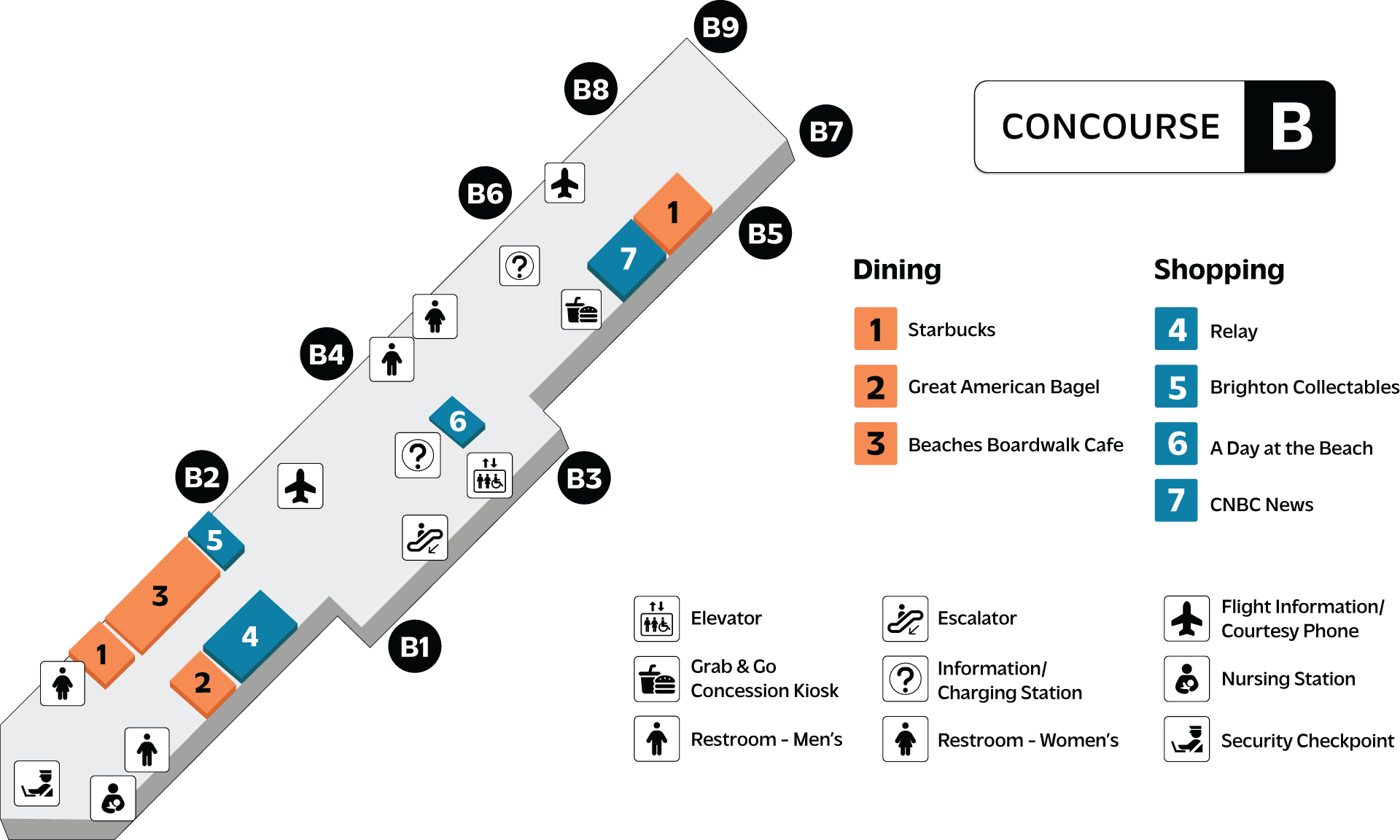 Terminal Maps | RSW Southwest Florida Airport