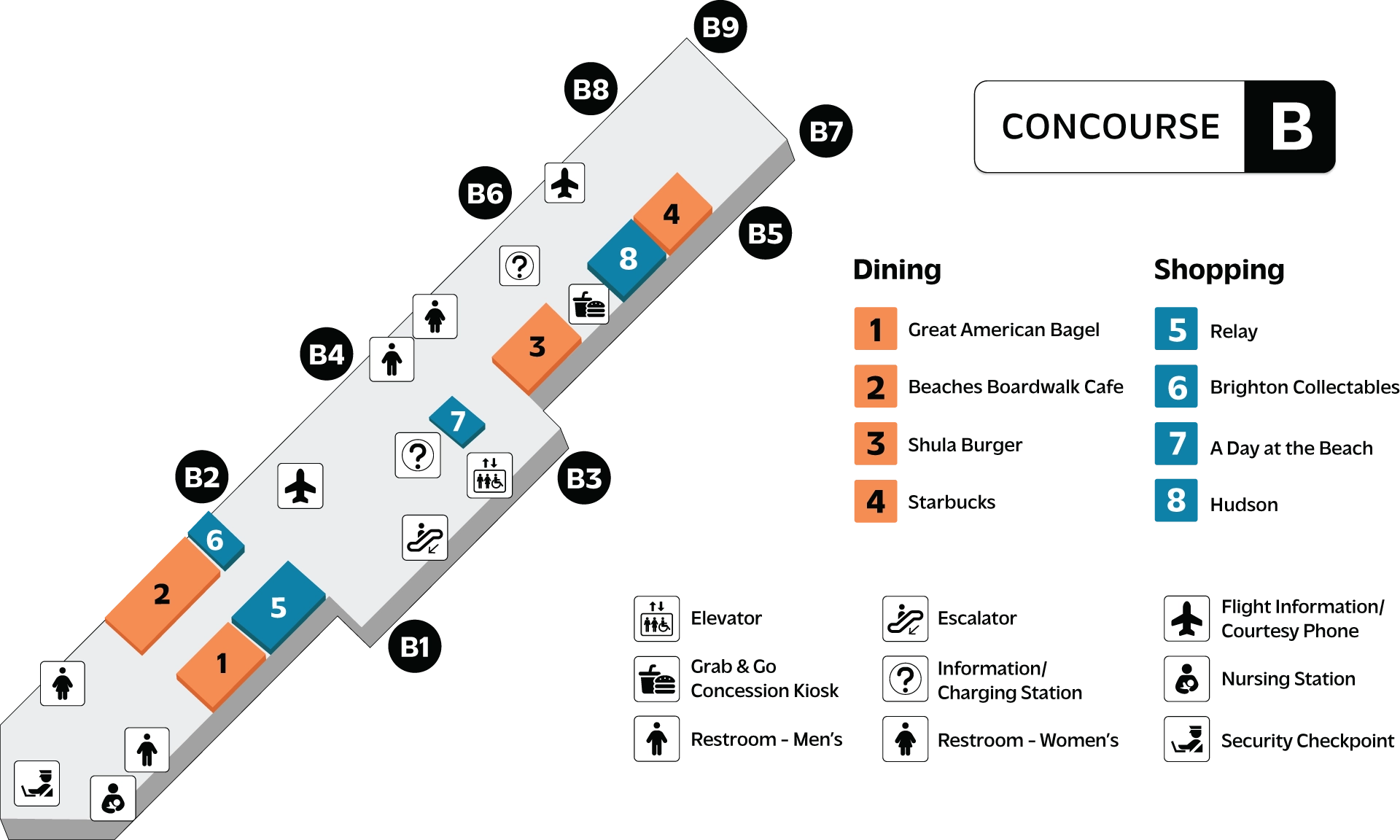 Terminal Maps | RSW Southwest Florida Airport
