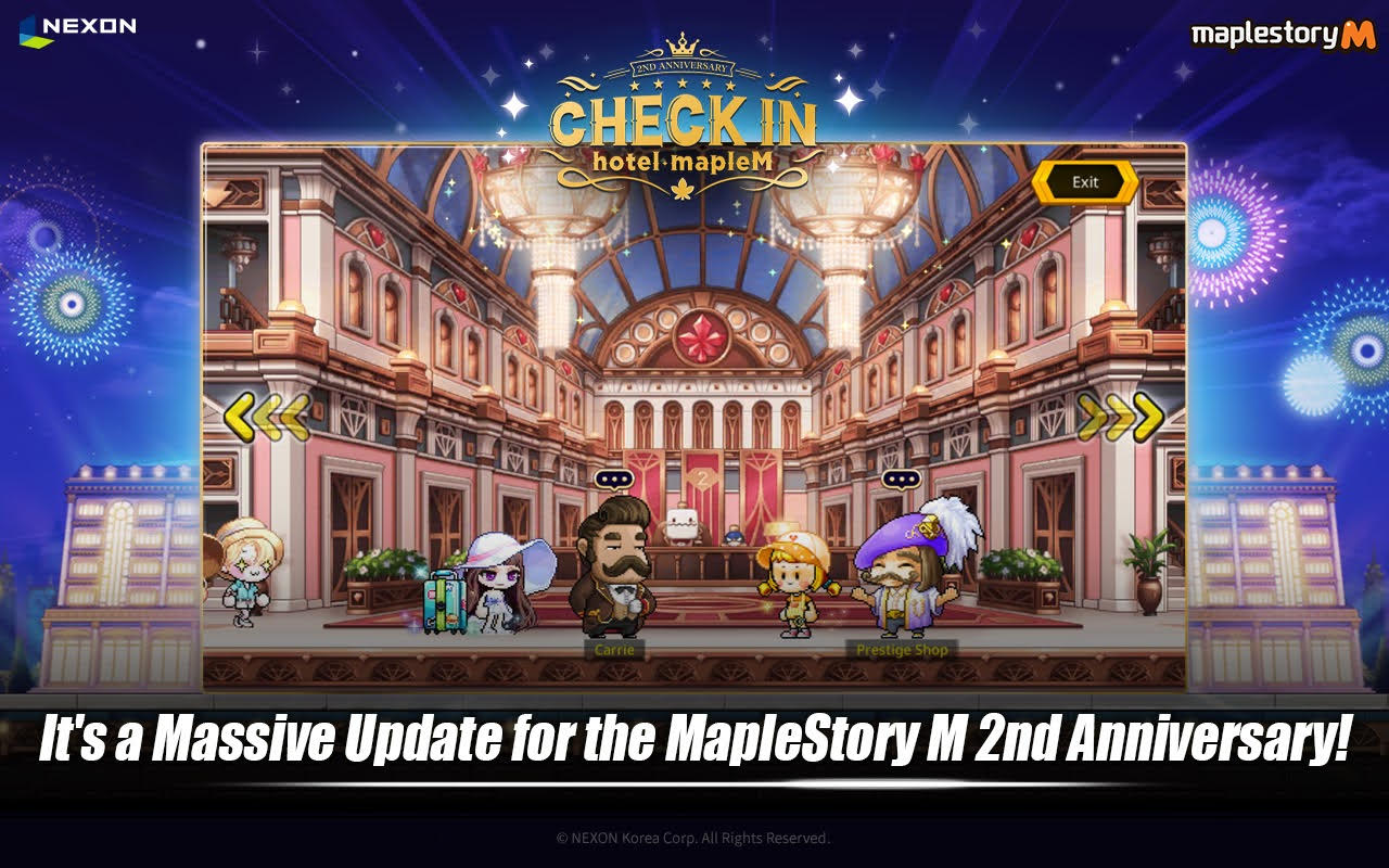 Side-Scrolling Mobile MMORPG 'MapleStory M' Celebrates Anniversary With ...