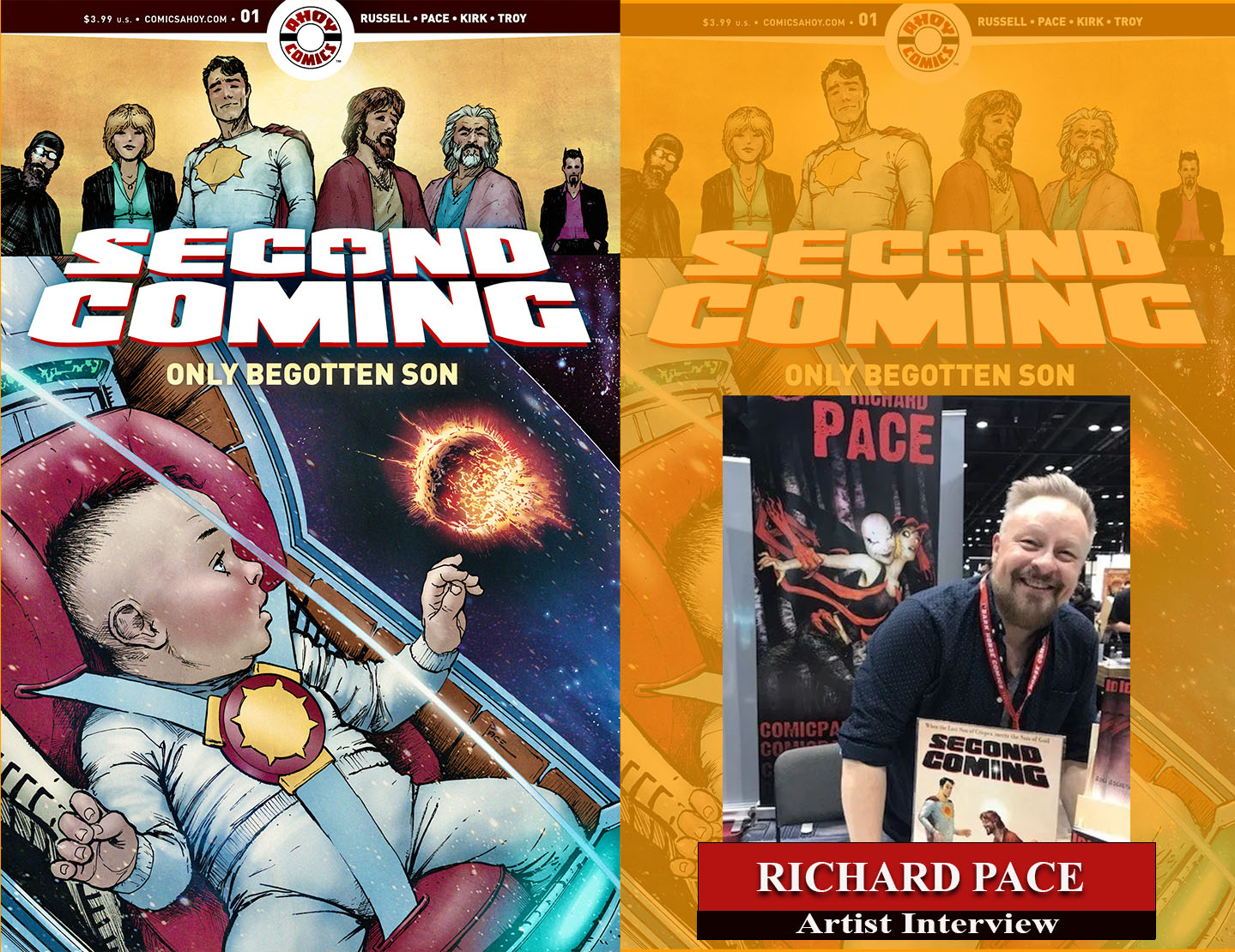 Geek Vibes Interview: Artist Richard Pace of ‘Second Coming: Only ...
