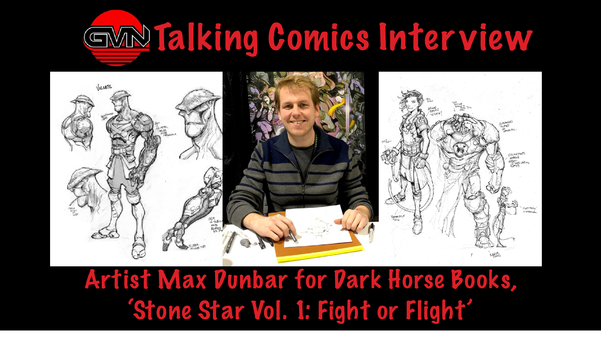GVN’s Talking Comics Interview: Artist Max Dunbar of Dark Horse Comics ...