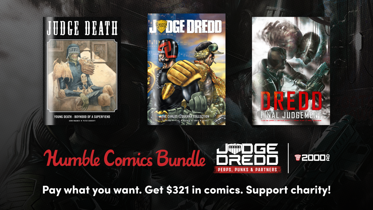 Humble Bundle Presents, A New Judge Dredd Comics Bundle: 'Perps, Punks ...