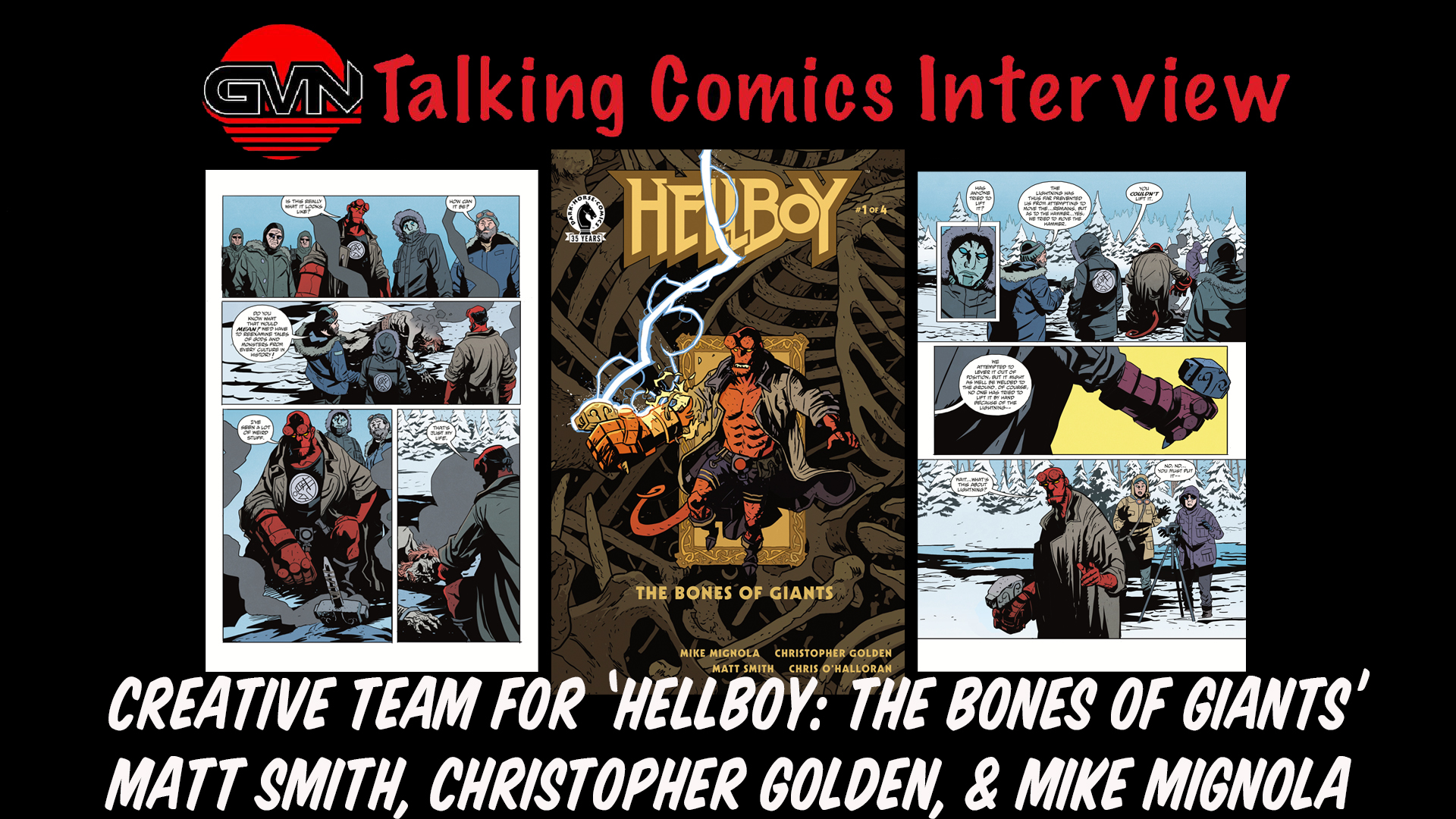 GVN Talking Comics Interview: Dark Horse Comics: 'Hellboy: The Bones of Giants,' Artist Matt ...
