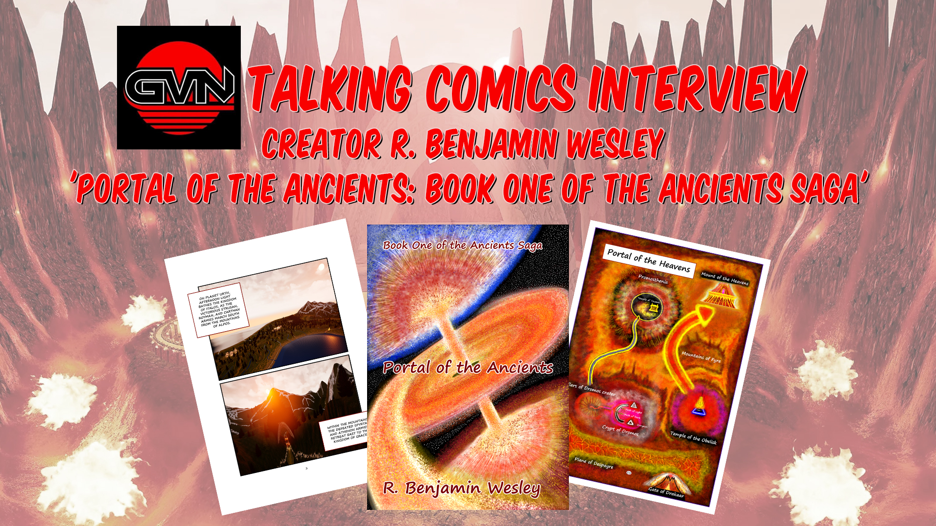 GVN Talking Comics Interview: Creator R. Benjamin Wesley for 'Portal of ...
