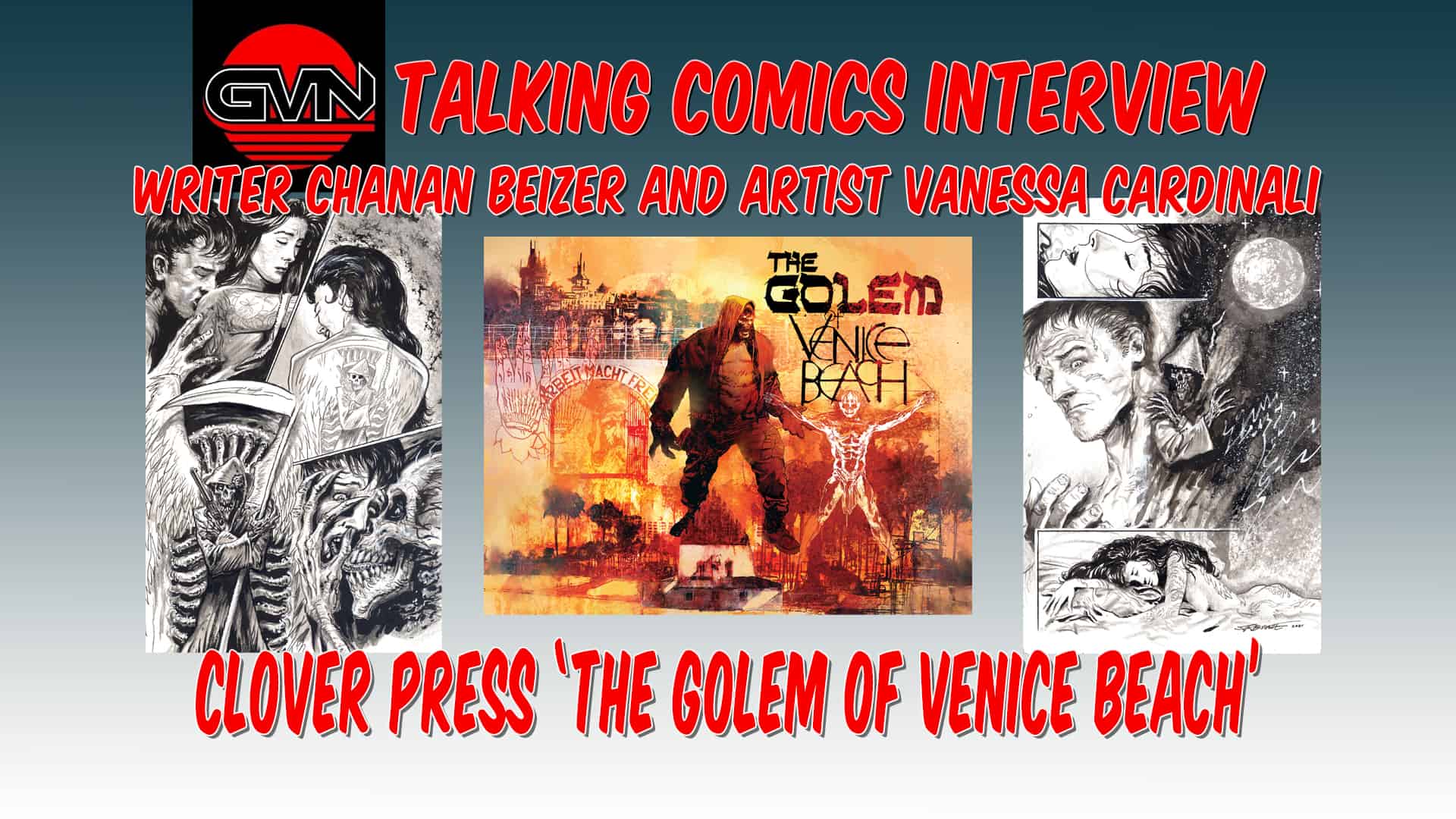 GVN Talking Comics Interview: Writer Chanan Beizer and Artist Vanessa Cardinali for 'The Golem ...