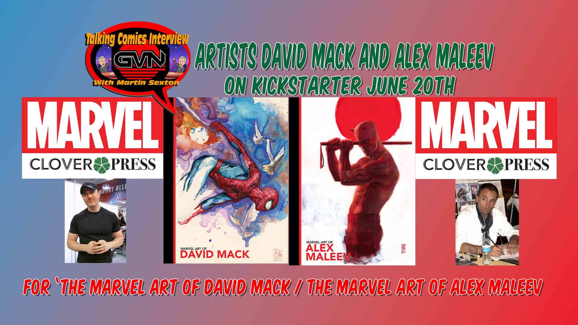 GVN Talking Comics Interview: Artists David Mack And Alex Maleev For ...