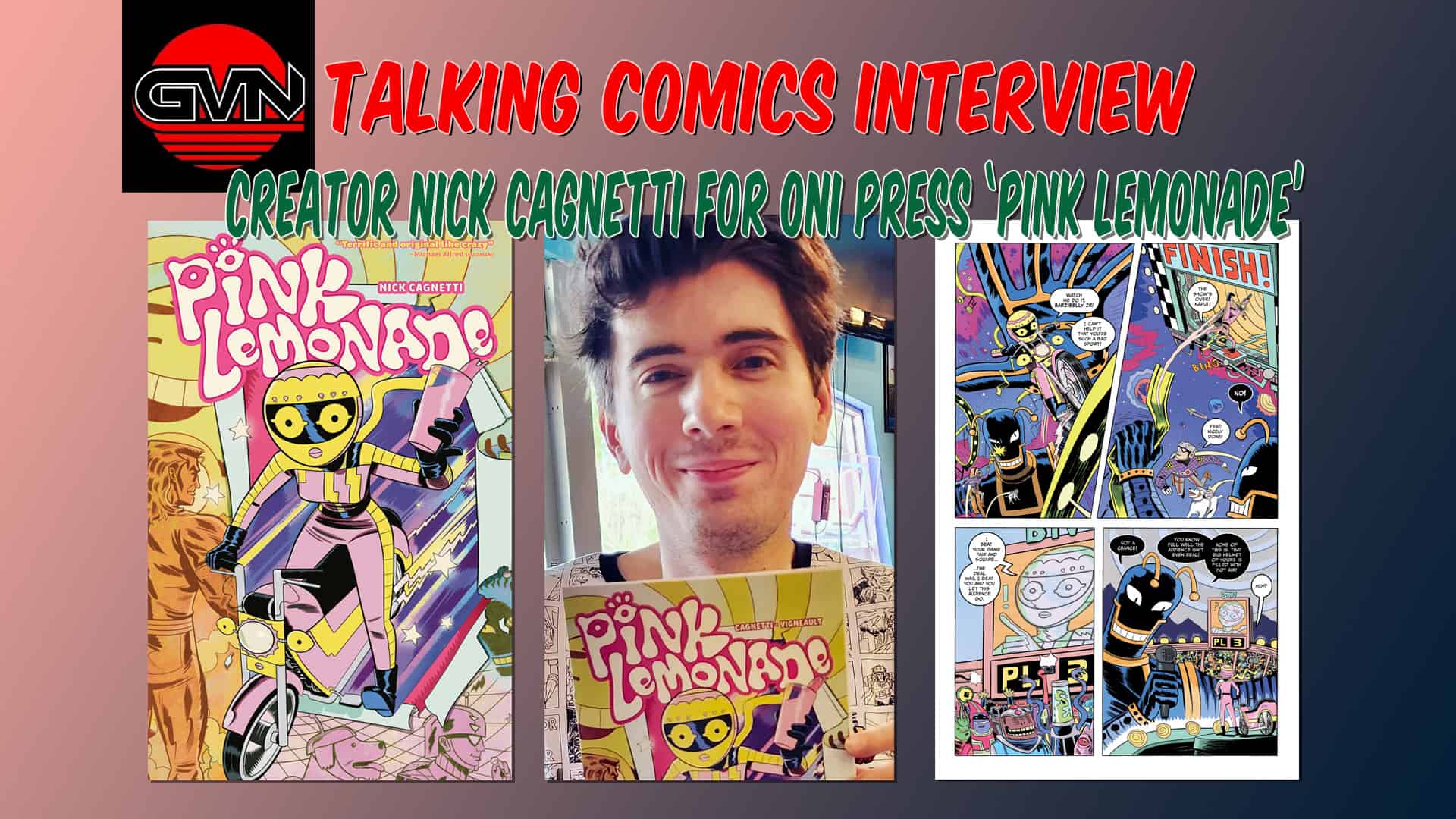 GVN Talking Comics Interview: Creator Nick Cagnetti For Oni Press 'Pink ...