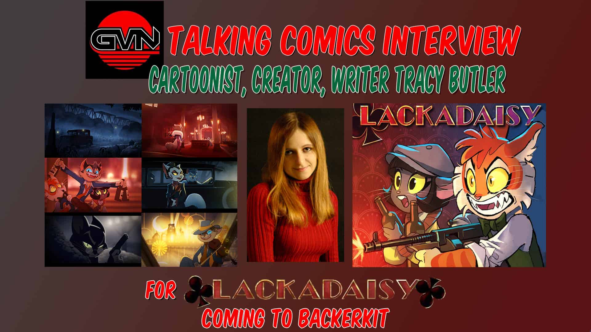 GVN Talking Comics Interview: Cartoonist, Creator And Writer Tracy Butler For 'LackaDaisy'