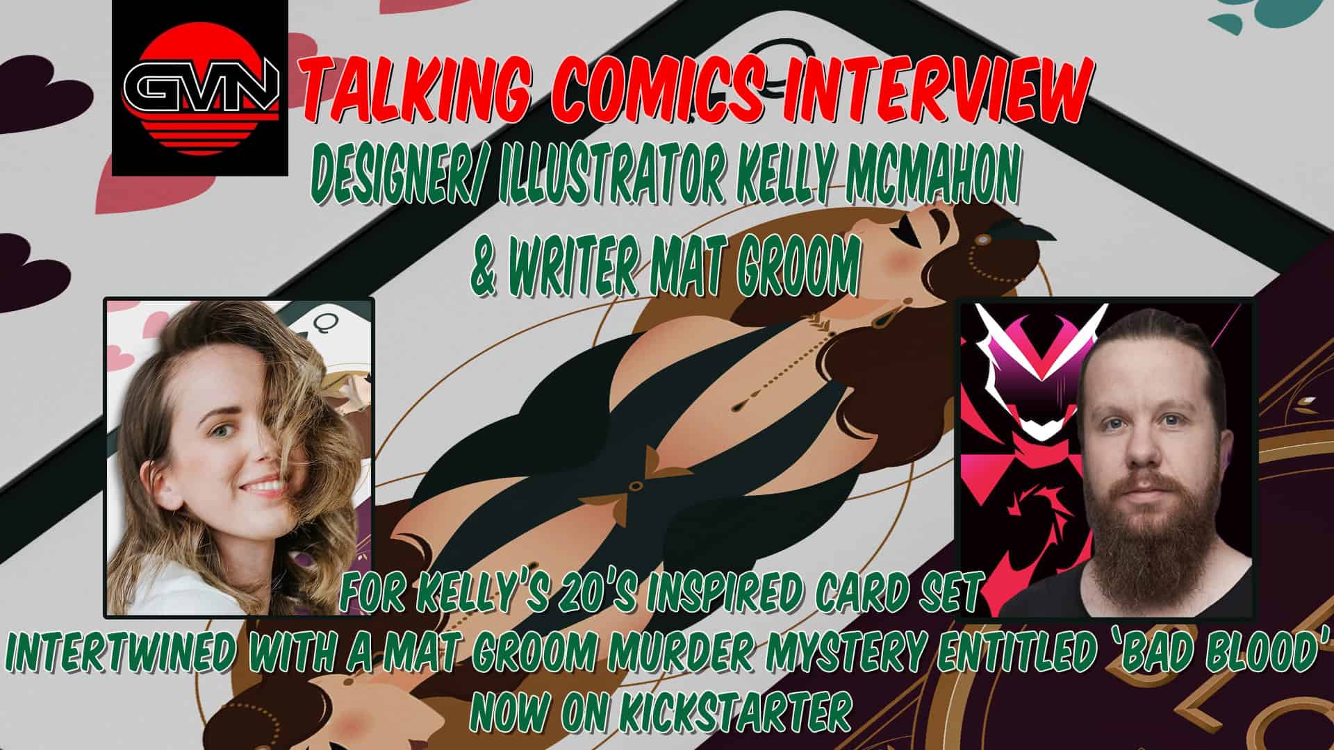 GVN Talking Comics Interview: Illustrator Kelly McMahon For 'Bad Blood' With Special Guest ...