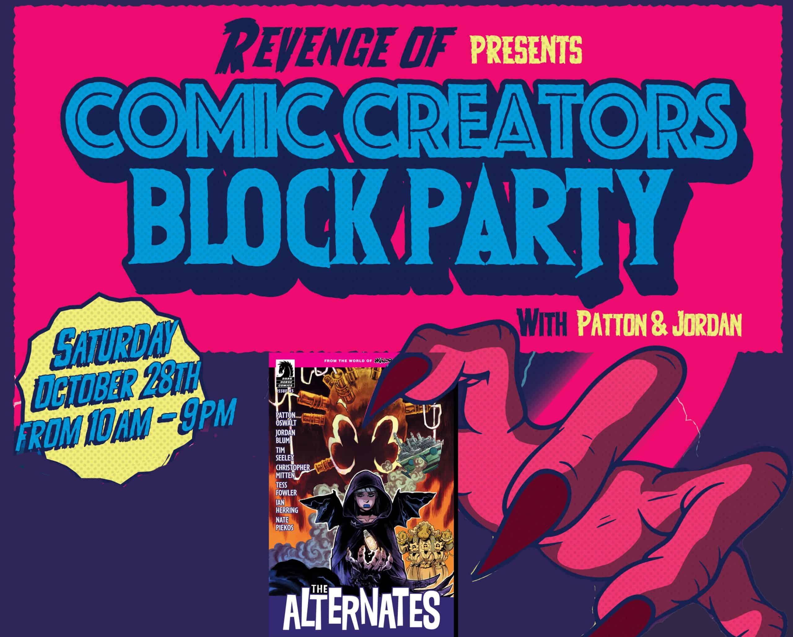 Exclusive GVN Talking Comics: 'Comics Creators Block Party' On October ...