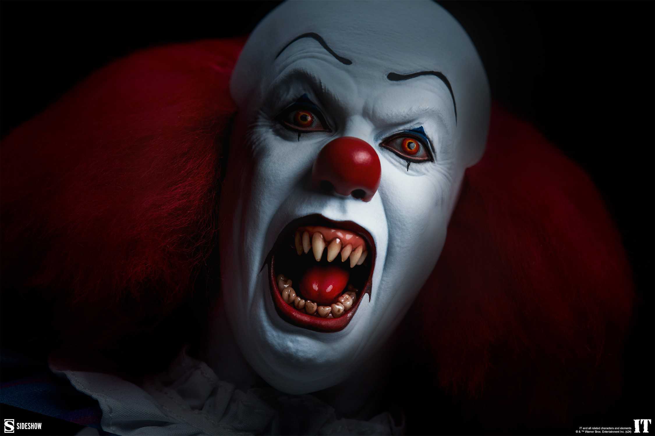 Unleash The Nightmare: Pennywise 1/6 Scale Figure By Sideshow Brings ...