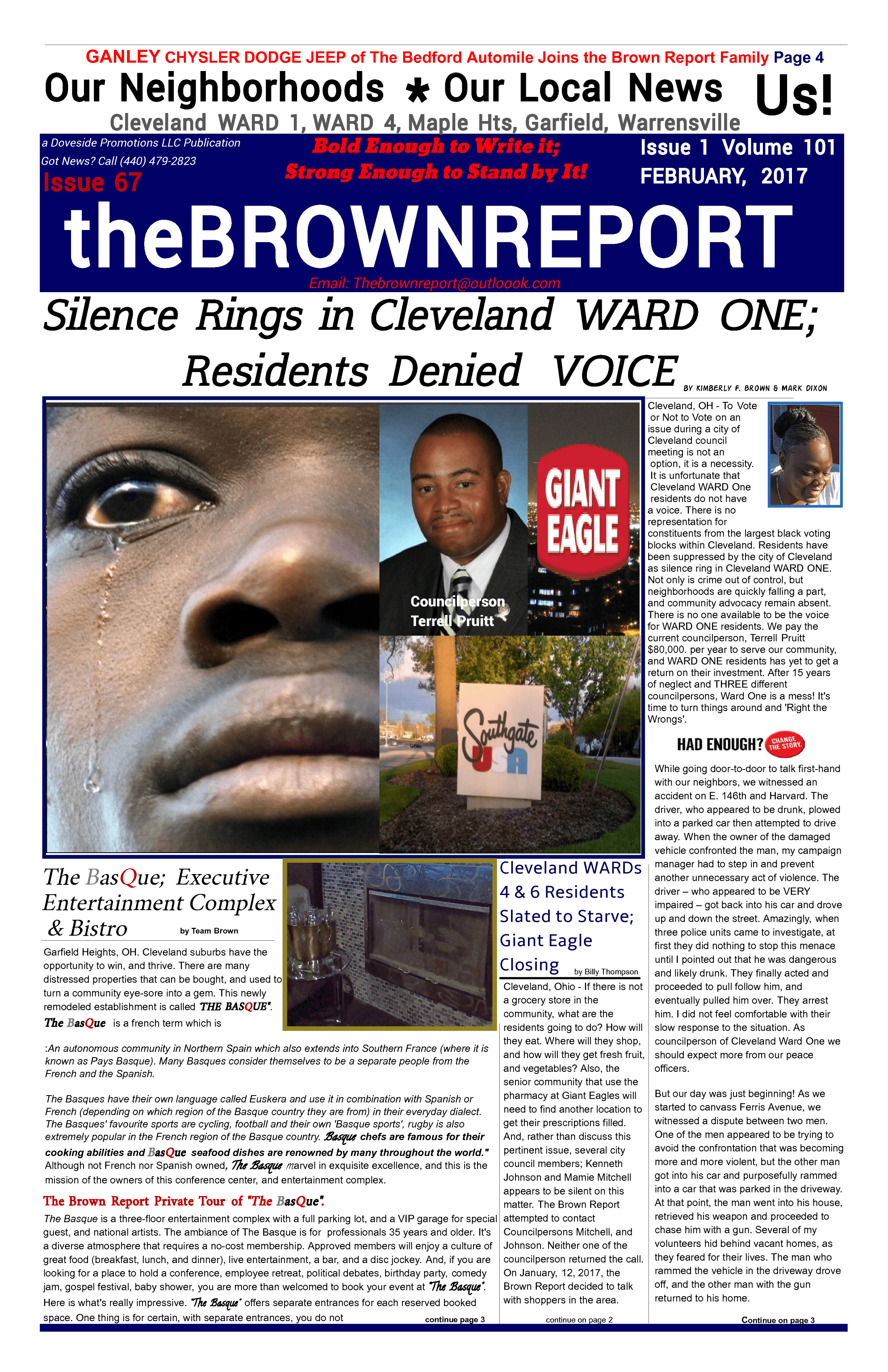 eNewspaper Viewer - The Brown Report