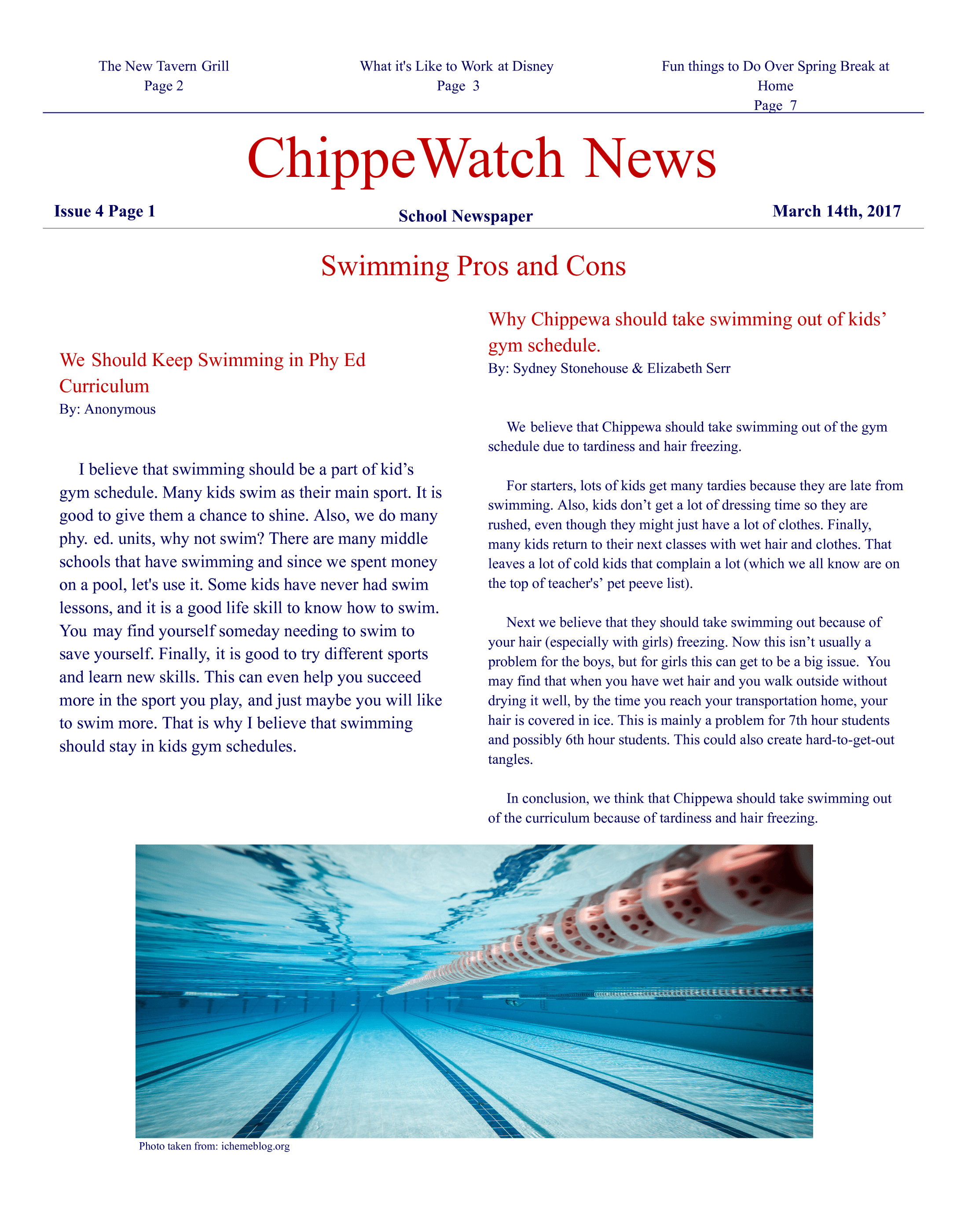 eNewspaper Viewer - ChippeWatch Issue 4