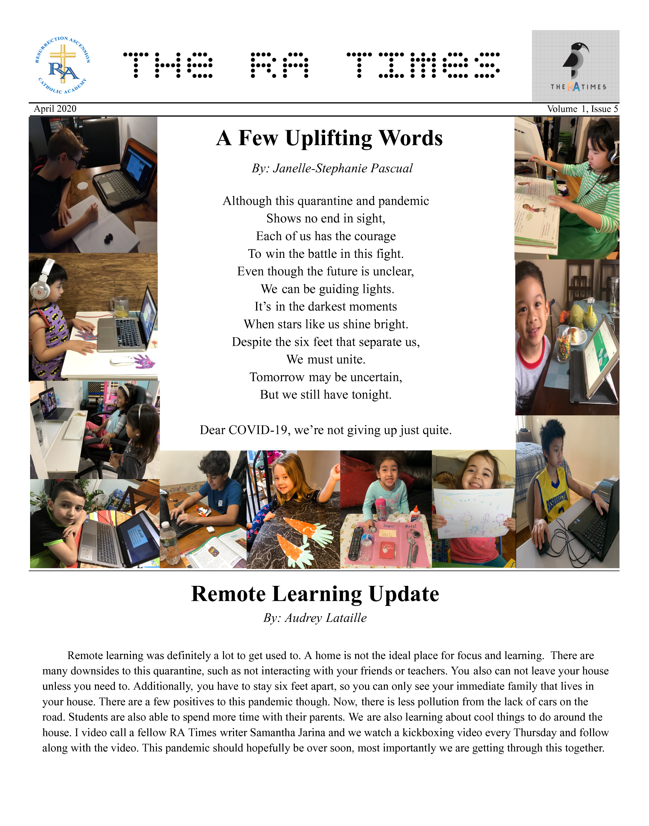 eNewspaper Viewer - April 2020 Issue