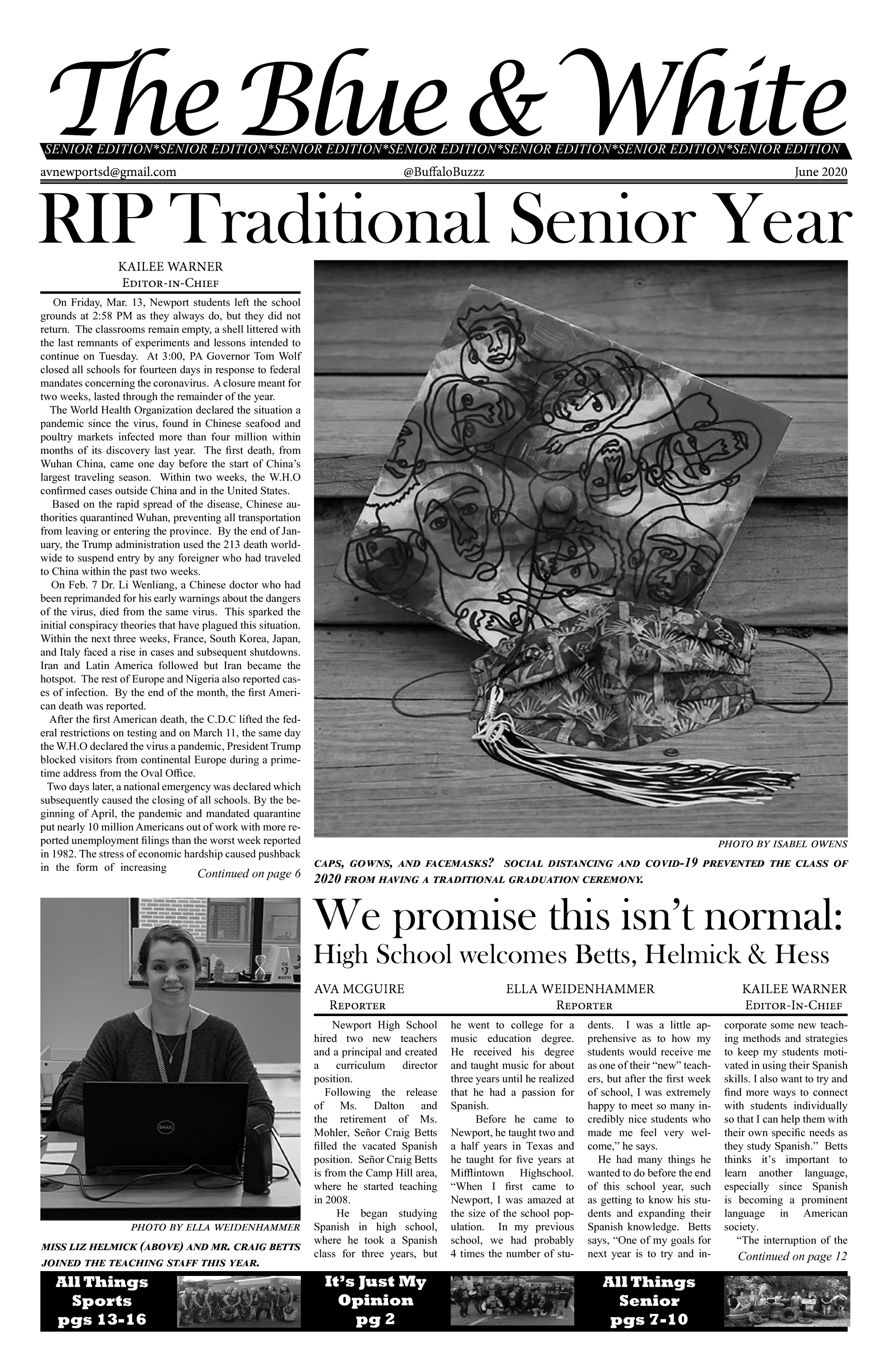 eNewspaper Viewer - The Blue & White