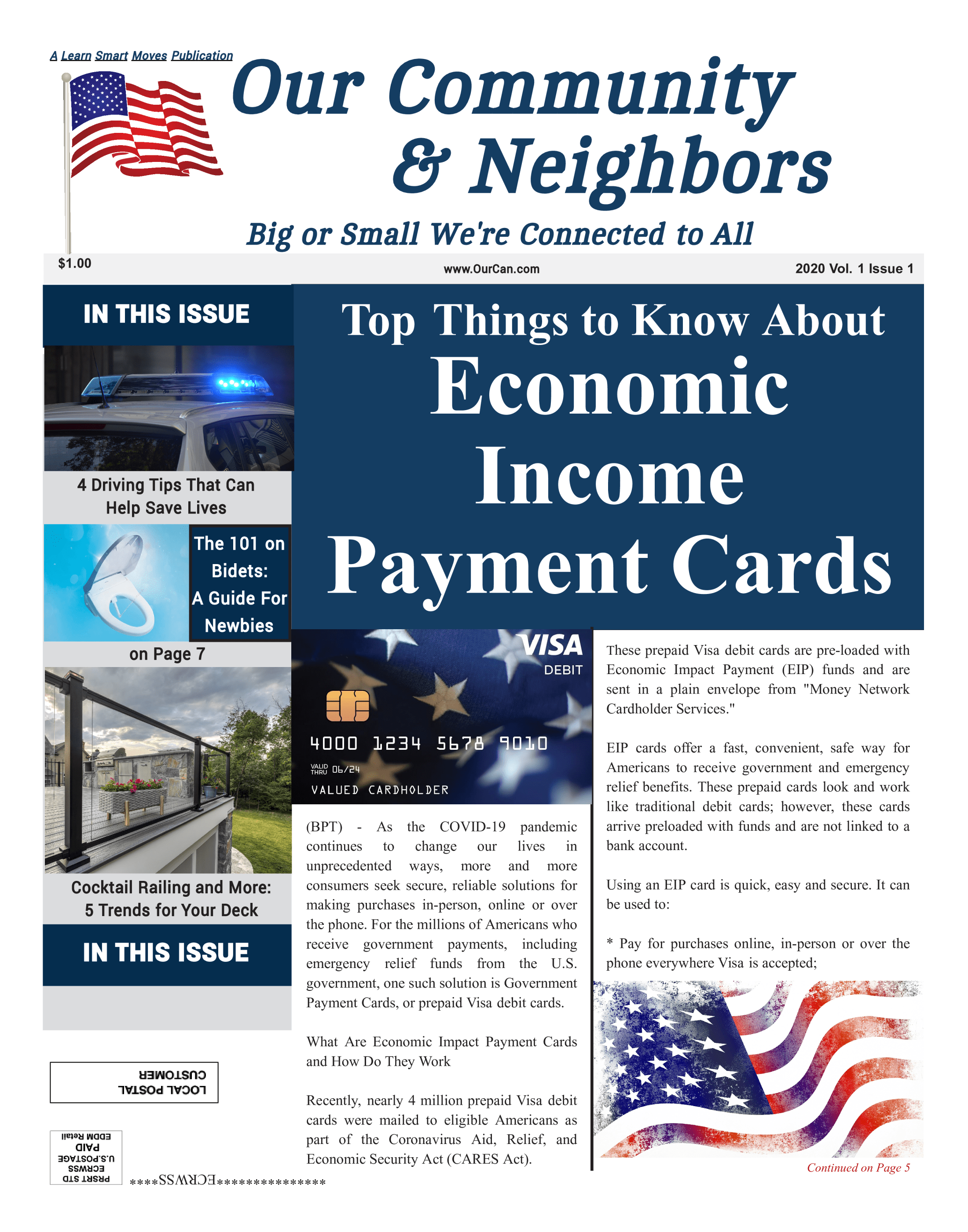 eNewspaper Viewer - Our Community and Neighbors Vol 1 Issue 1