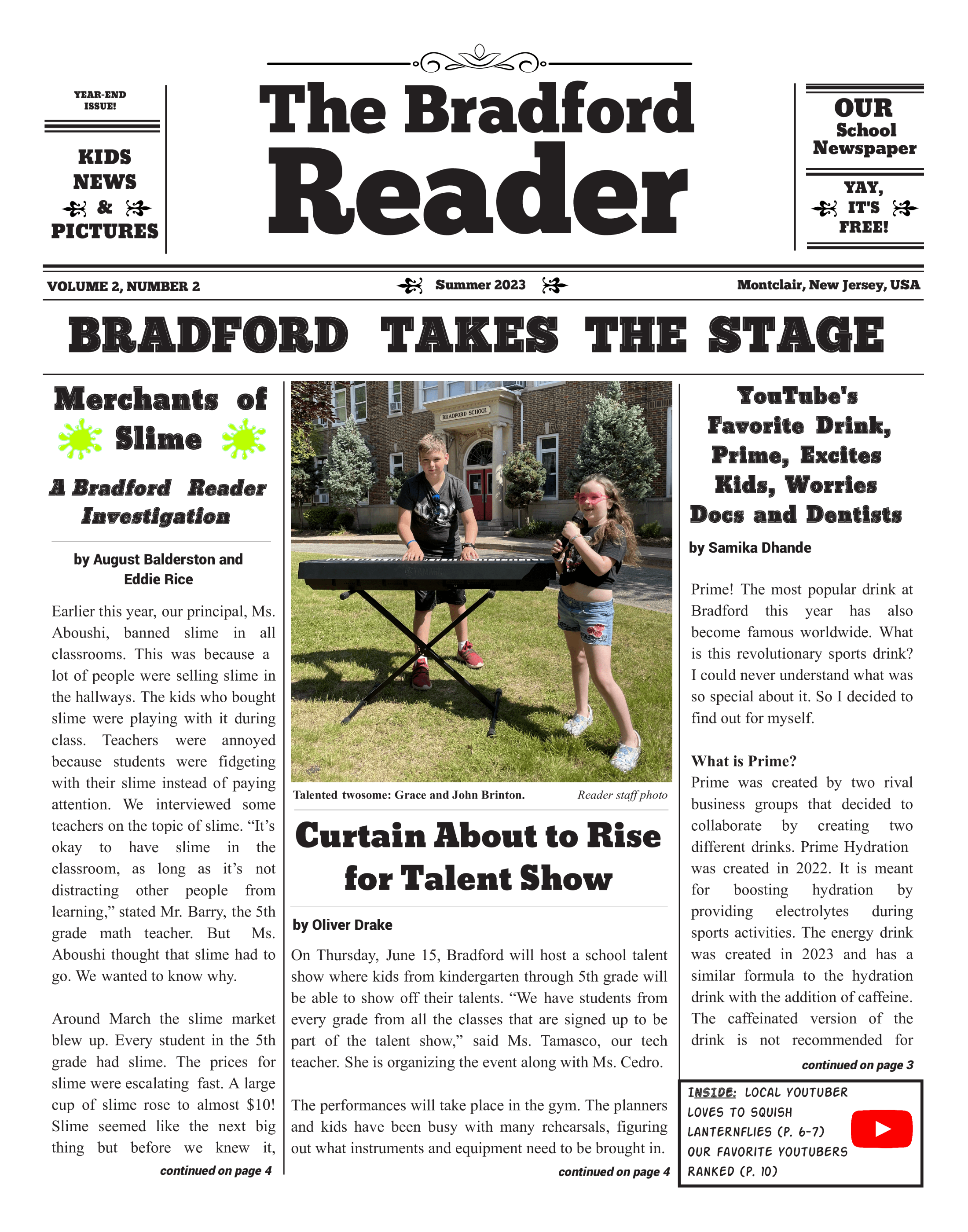 eNewspaper Viewer - Bradford Reader, Summer 2023