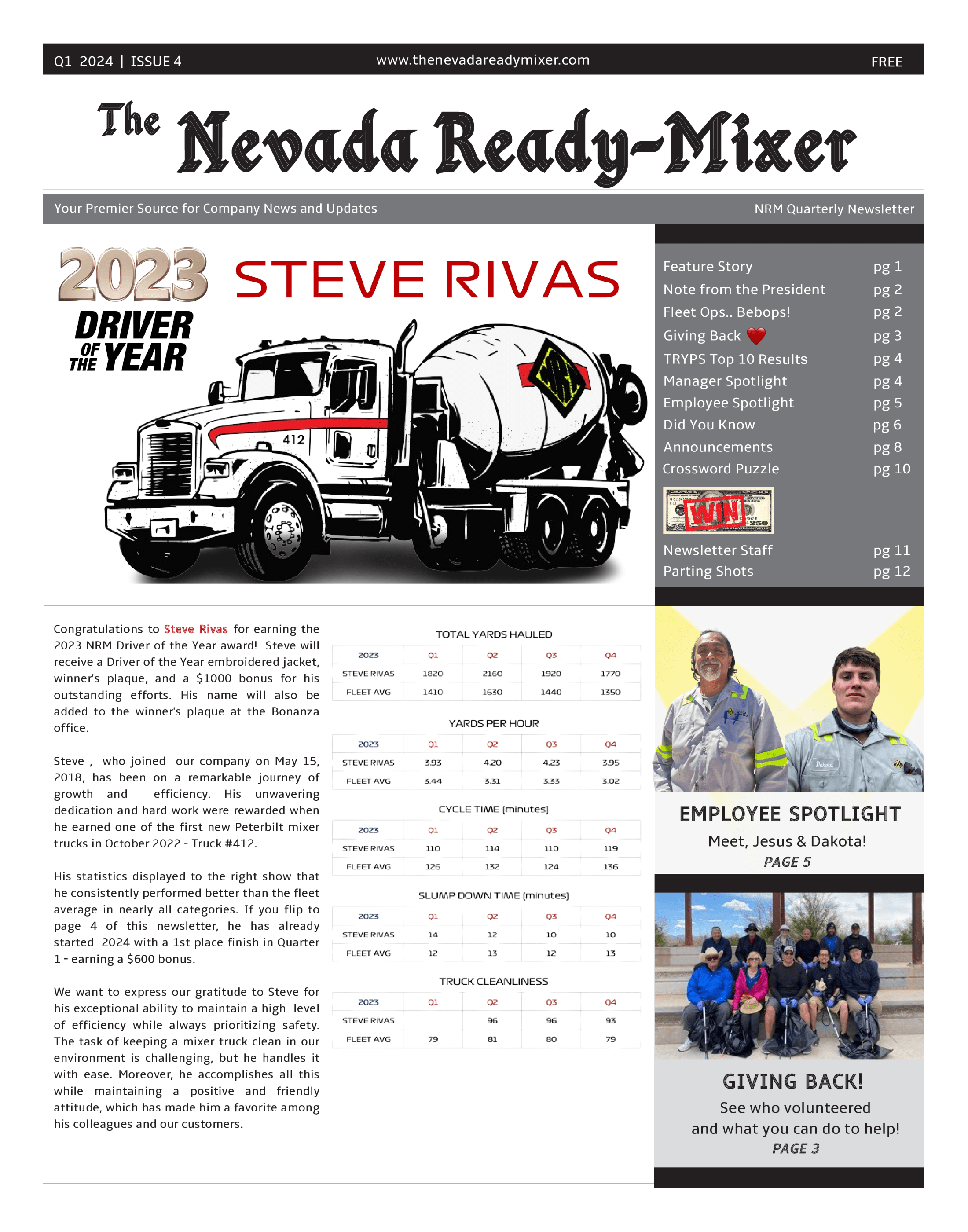 eNewspaper Viewer - The Nevada Ready-Mixer - Issue 4