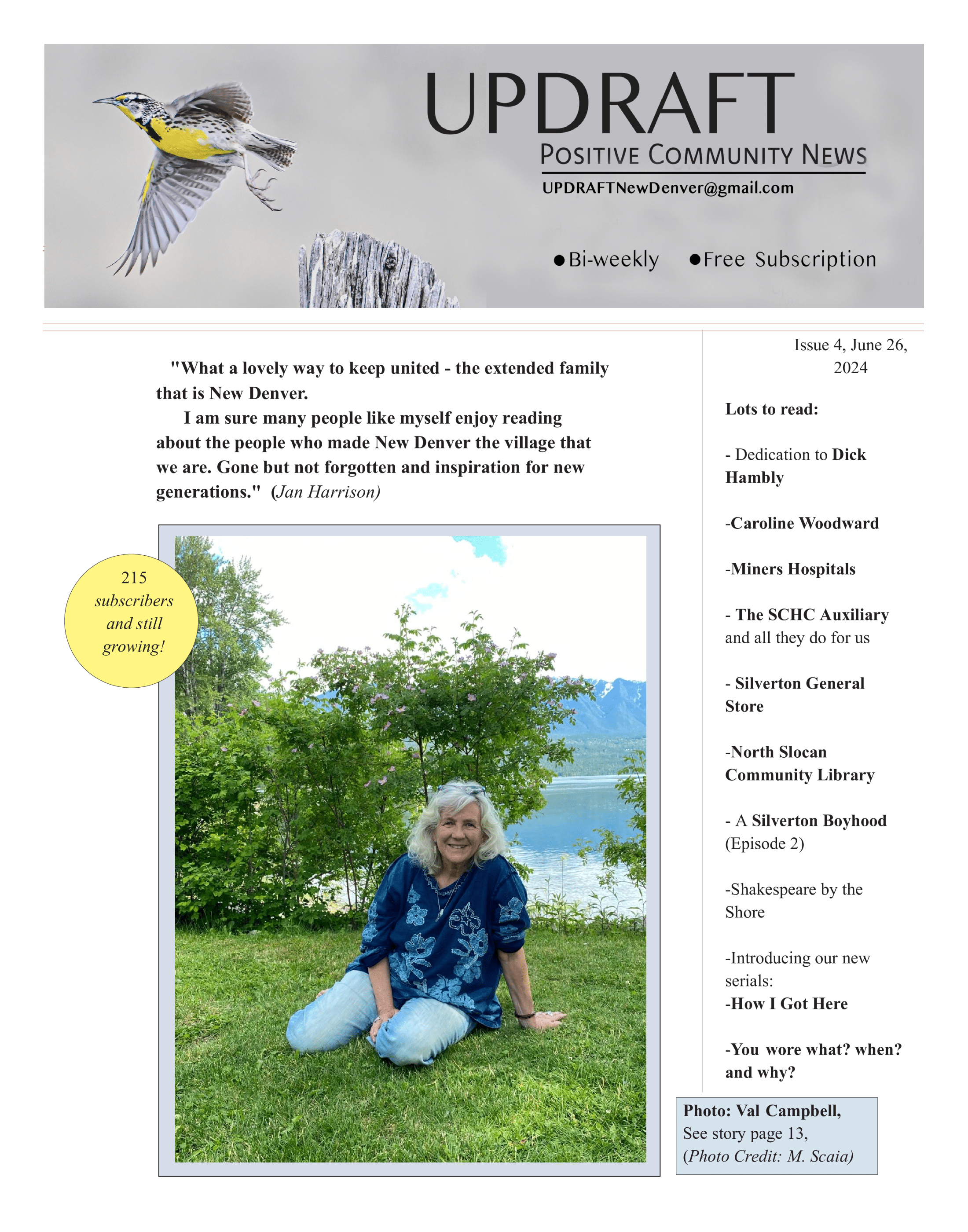 eNewspaper Viewer - UpDraft Issue 4