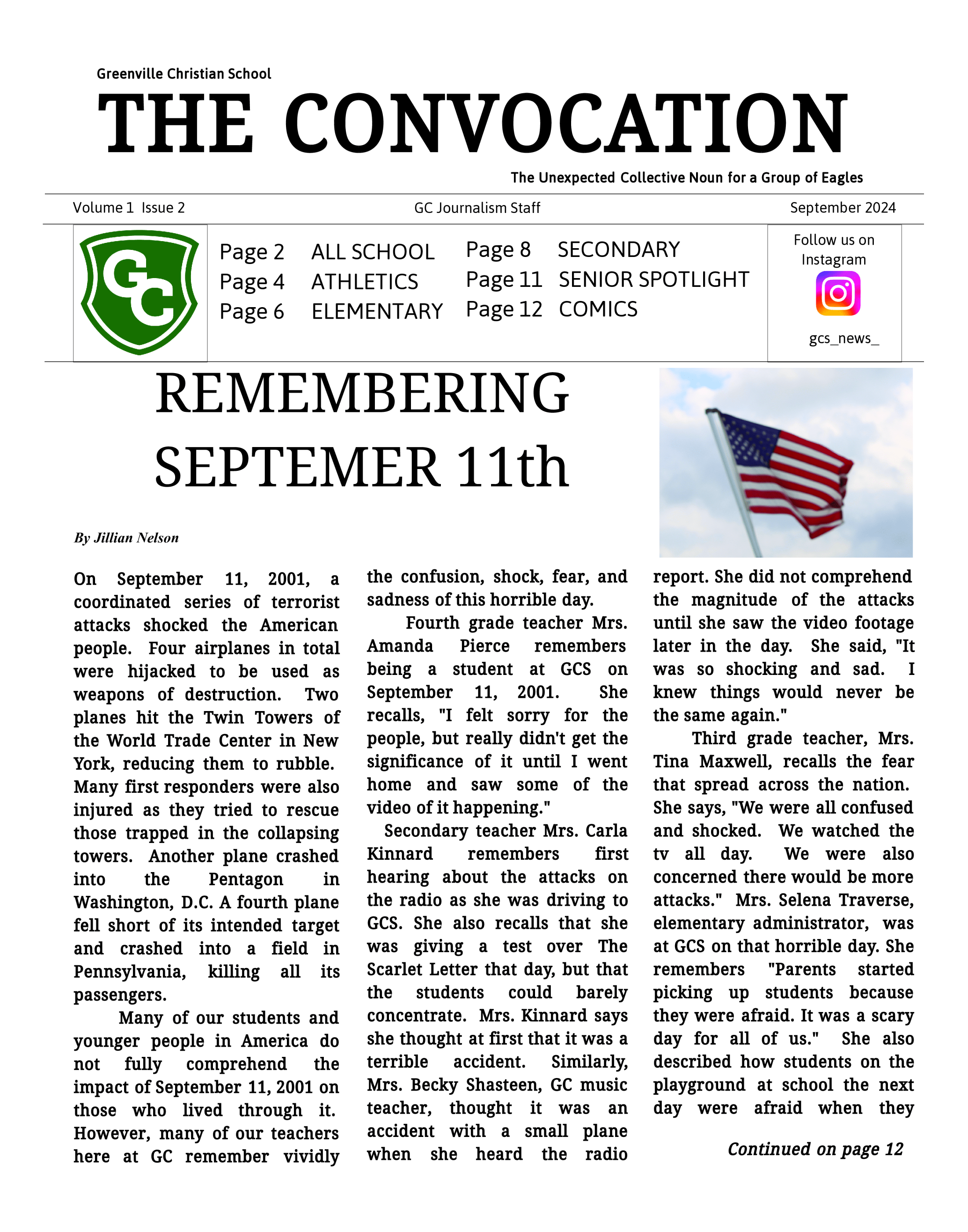 eNewspaper Viewer - The Convocation September 2024 edition