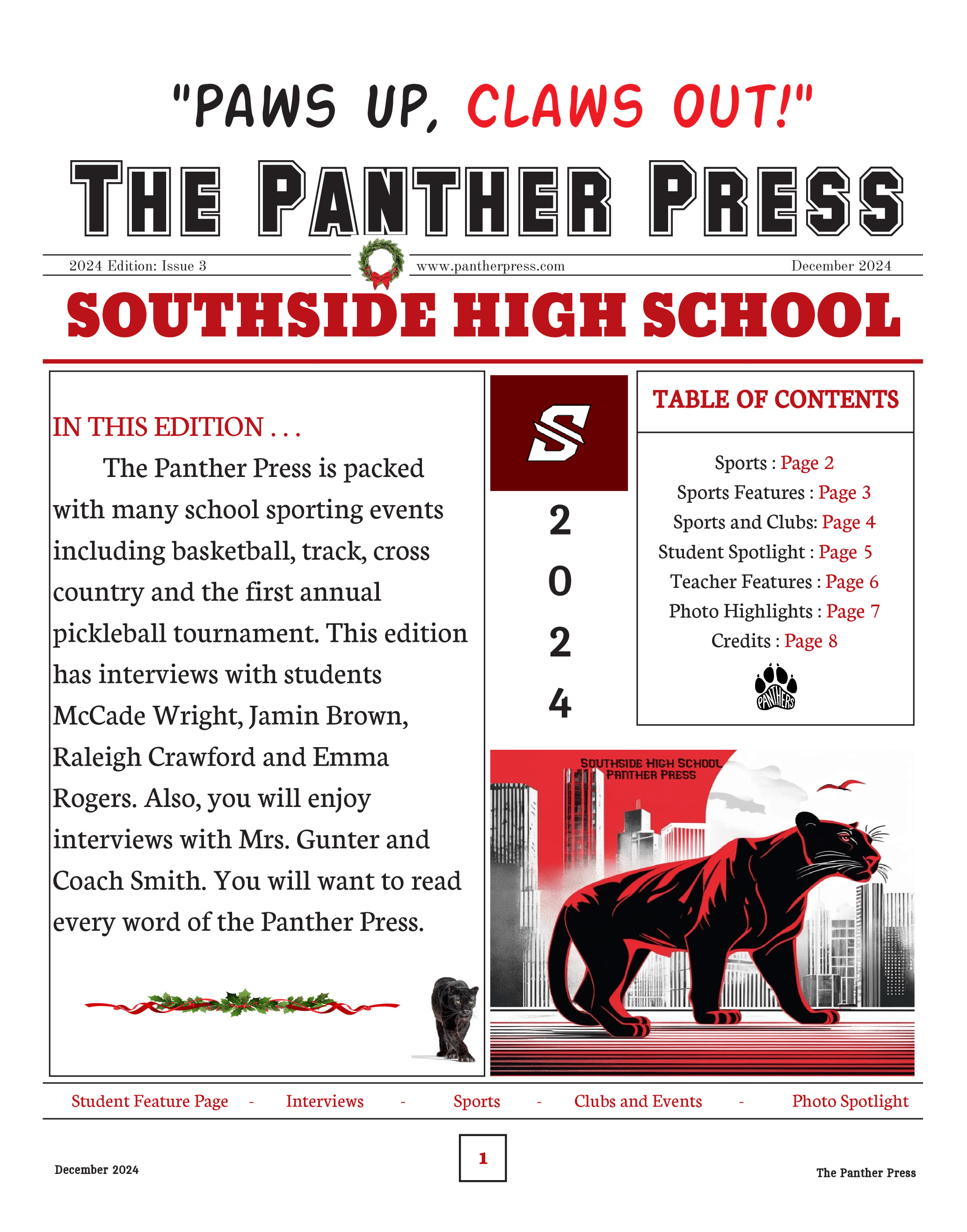 eNewspaper Viewer - The Panther Press