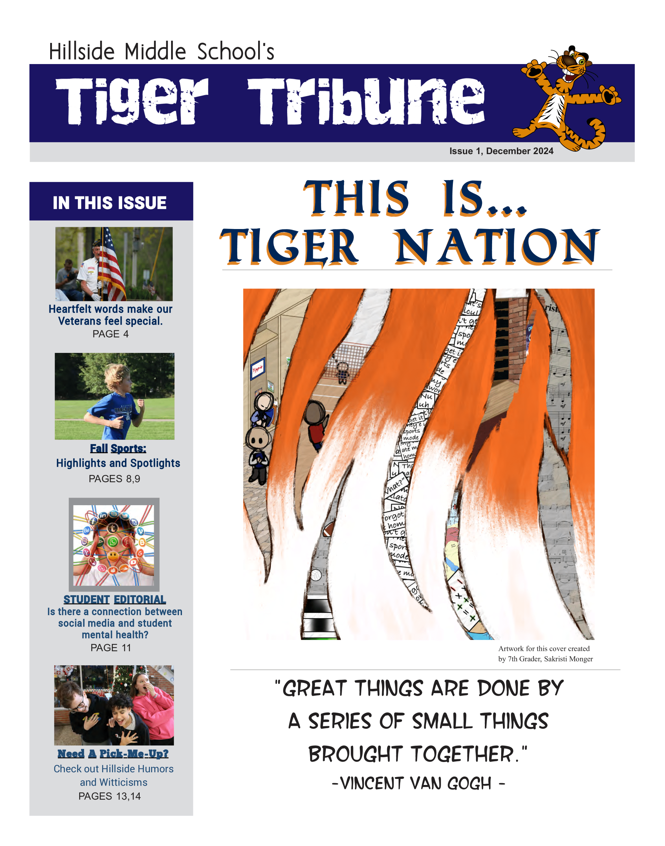 eNewspaper Viewer - 2024 December Tiger Tribune Issue 1