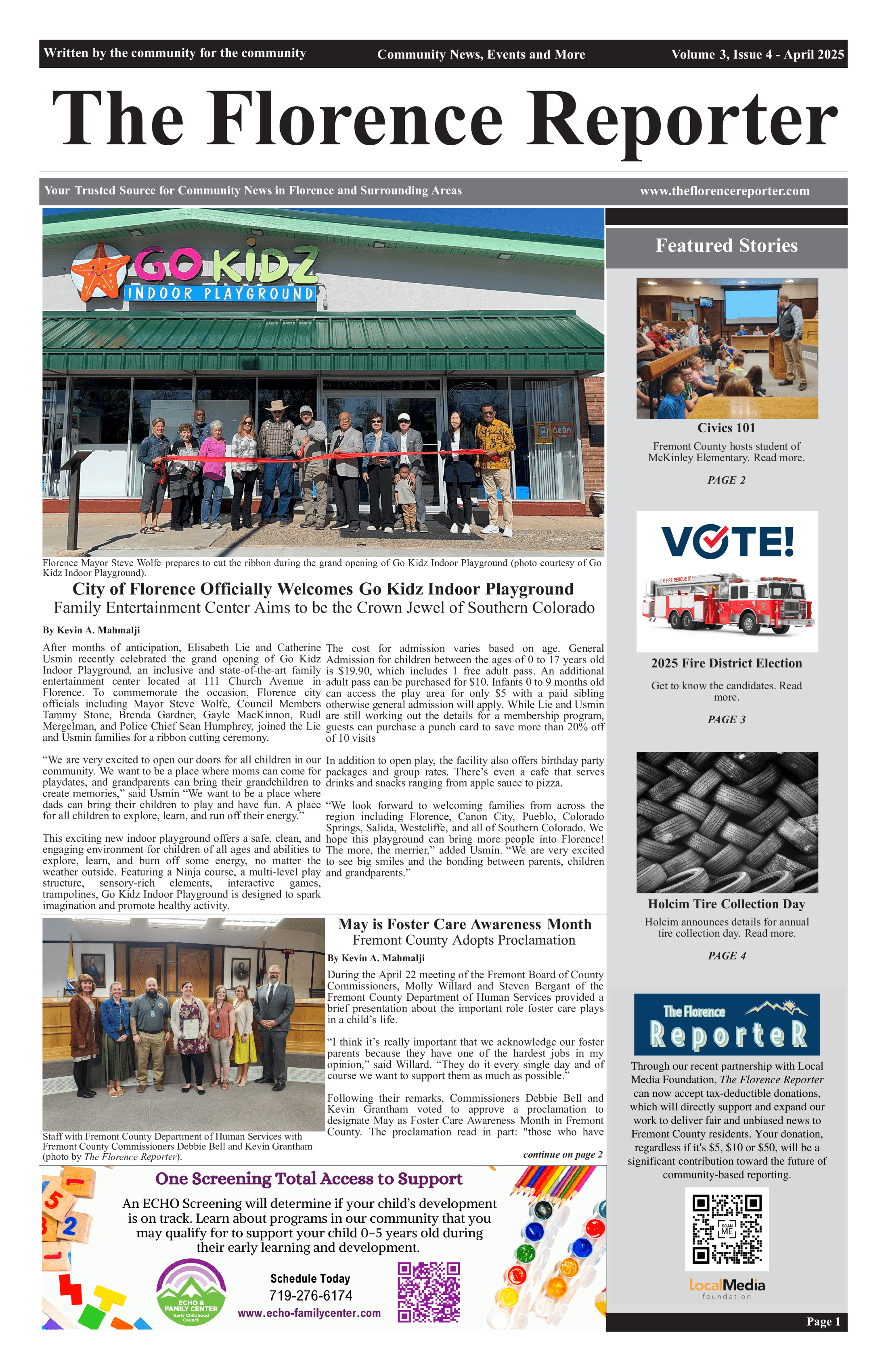 eNewspaper Viewer - Volume 3 Issue 4 April 2025 Issue