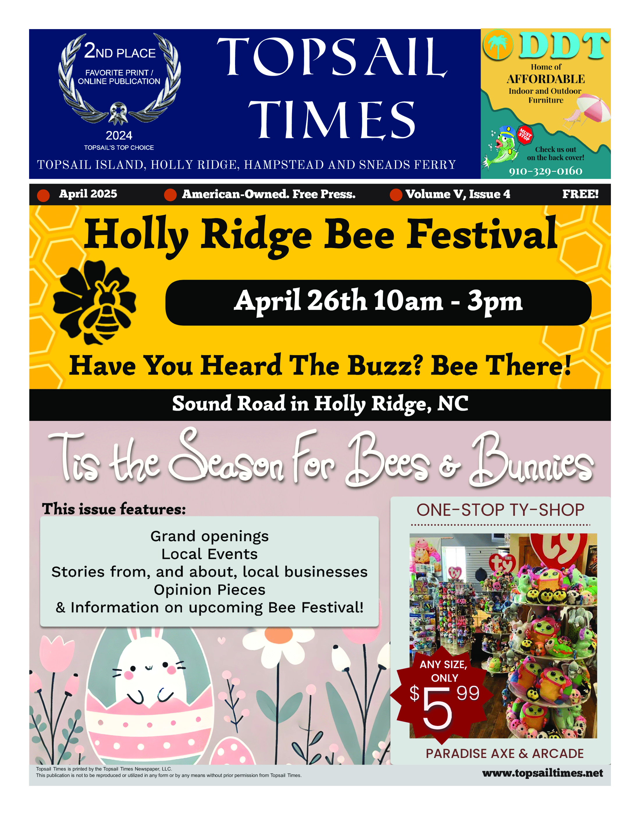 eNewspaper Viewer - Topsail Times Newspaper Volume 5, Issue 4