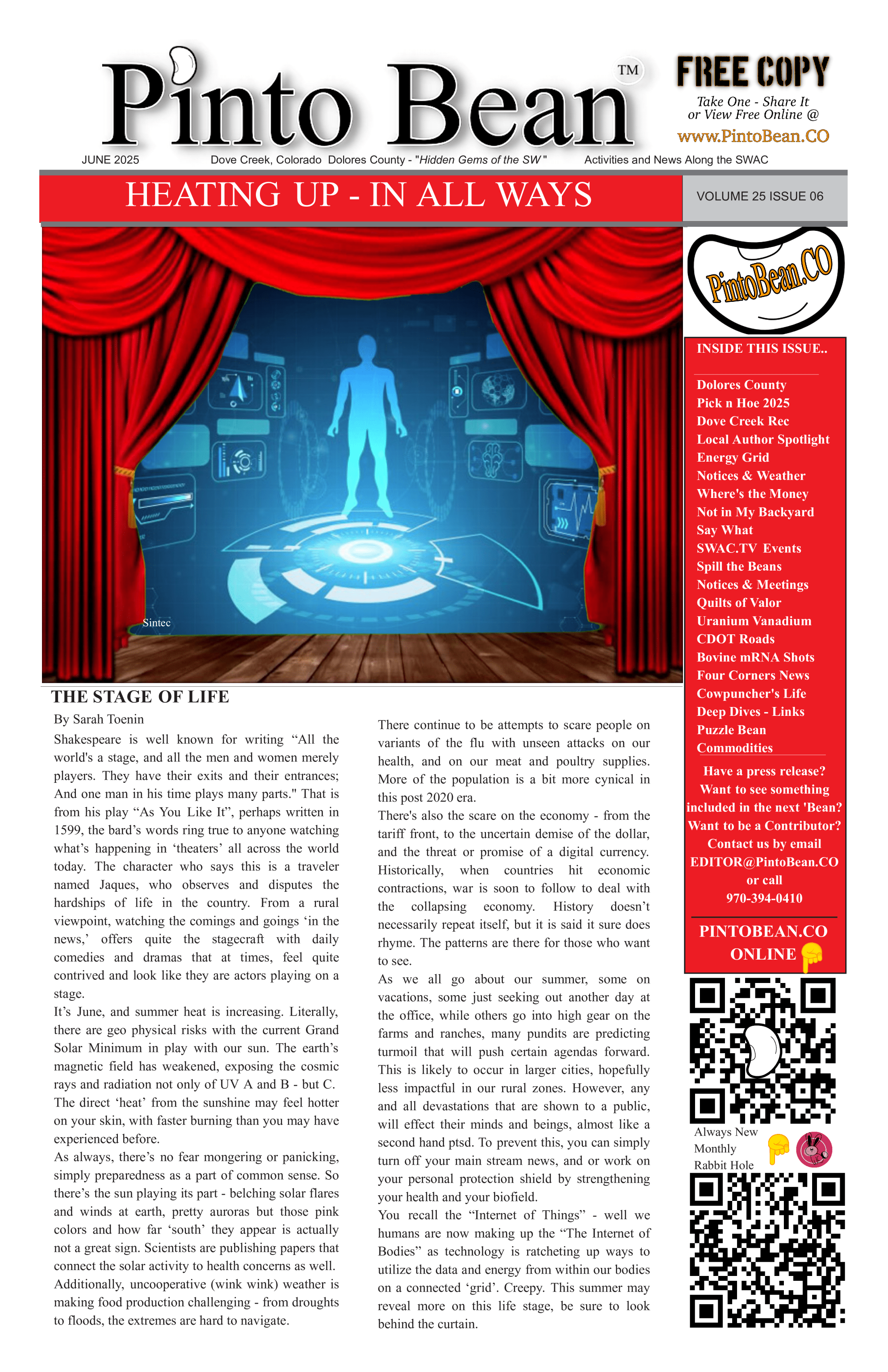 eNewspaper Viewer - The Pinto Bean June 2025 Newspaper