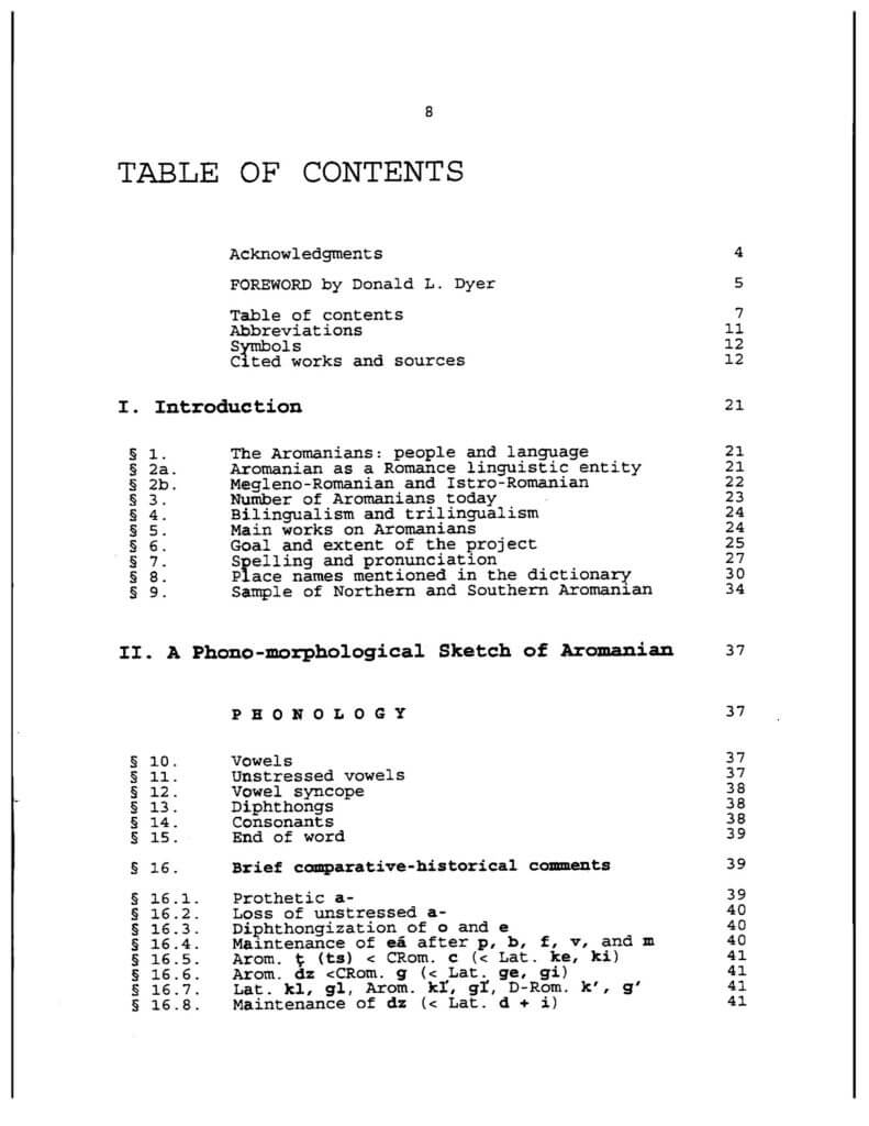 An English-Aromanian Dictionary - Aromanian Cultural Society Farsharotu