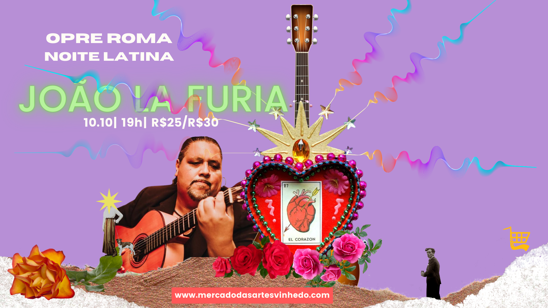 João La Fúria - Noite Latina opre roma! | e-inscrição