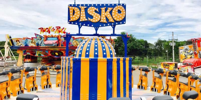 Nova Nicolândia inicia montagem de sua nova atração: Disk’o – HapFun