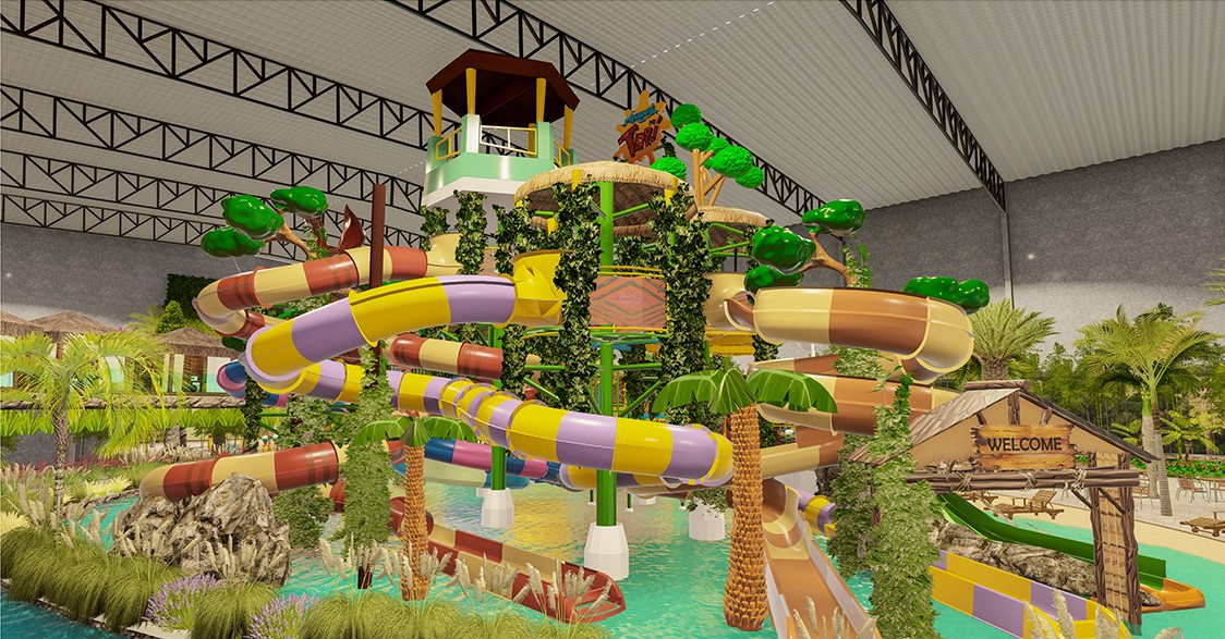 Tauá Resort inaugura primeiro parque aquático indoor do Brasil – HapFun