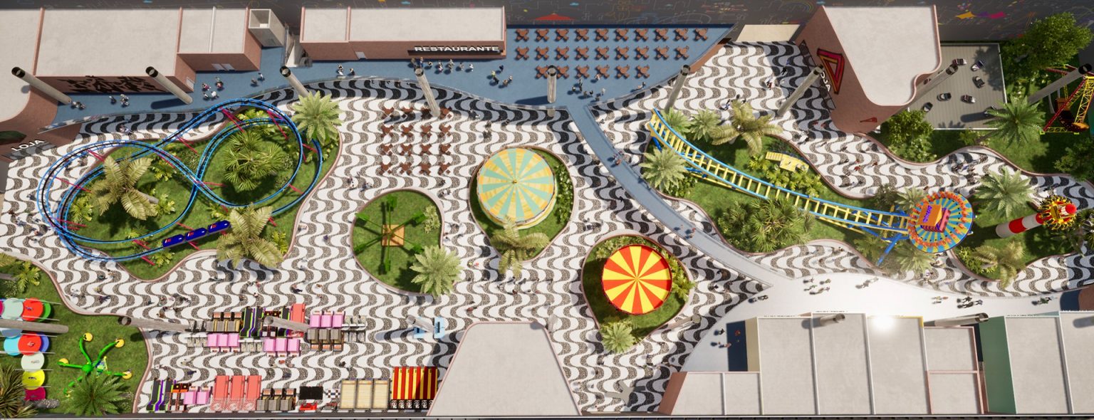 Projetos das novas unidades do Playcenter Family são revelados. – HapFun