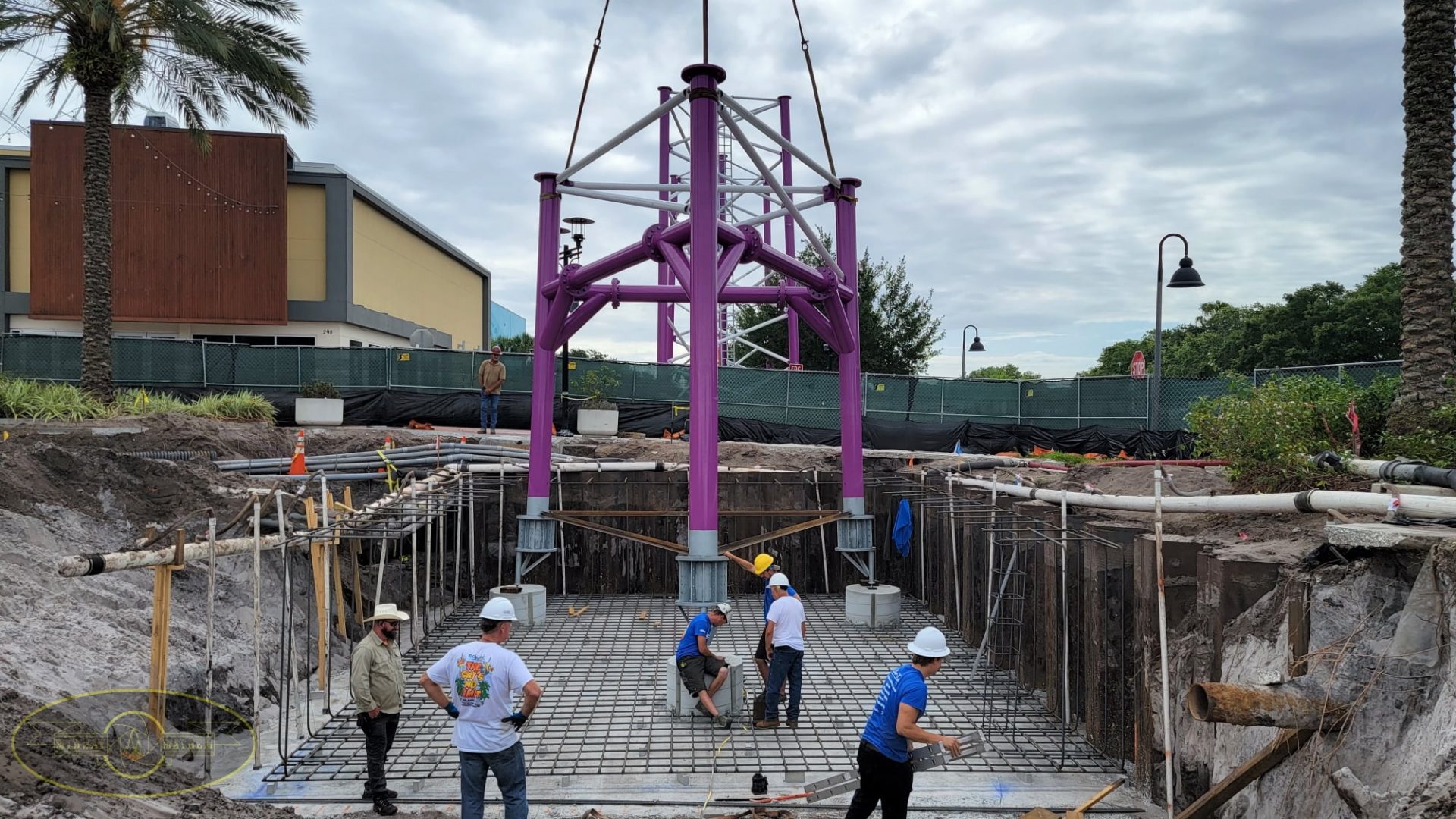 Icon Park em Orlando inicia instalação do maior Sling Shot do mundo ...