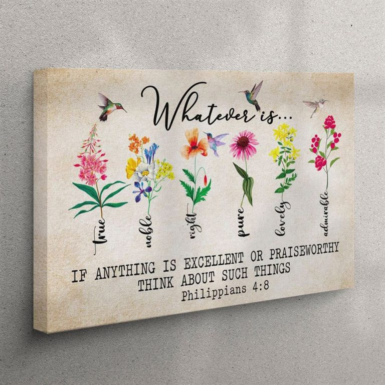 When You Pass Through The Waters Isaiah 432 Canvas Wall Art - Christian ...