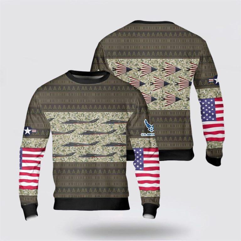 US Air Force Pilatus U-28A Draco 07-0838 Christmas AOP Sweater ...