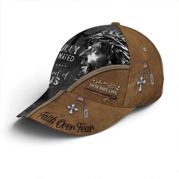 Christian Baseball Cap, Crucifixion Of Jesus Faith Over Fear Baseball ...
