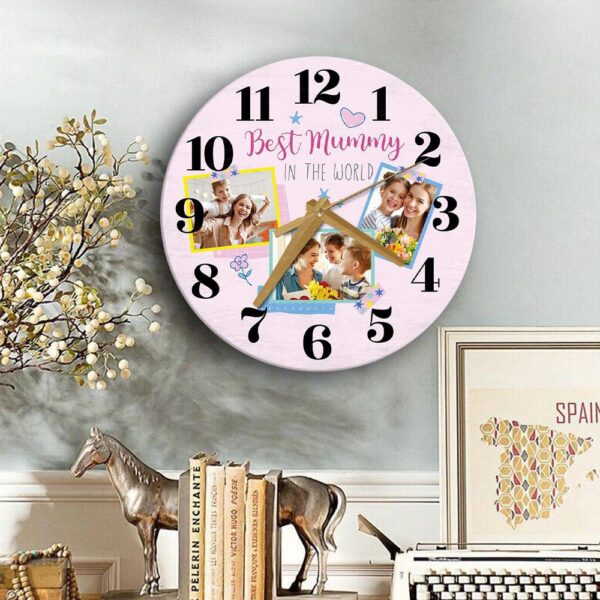 Best Mummy In The World Photo Mother's Day Gift Birthday Personalised ...