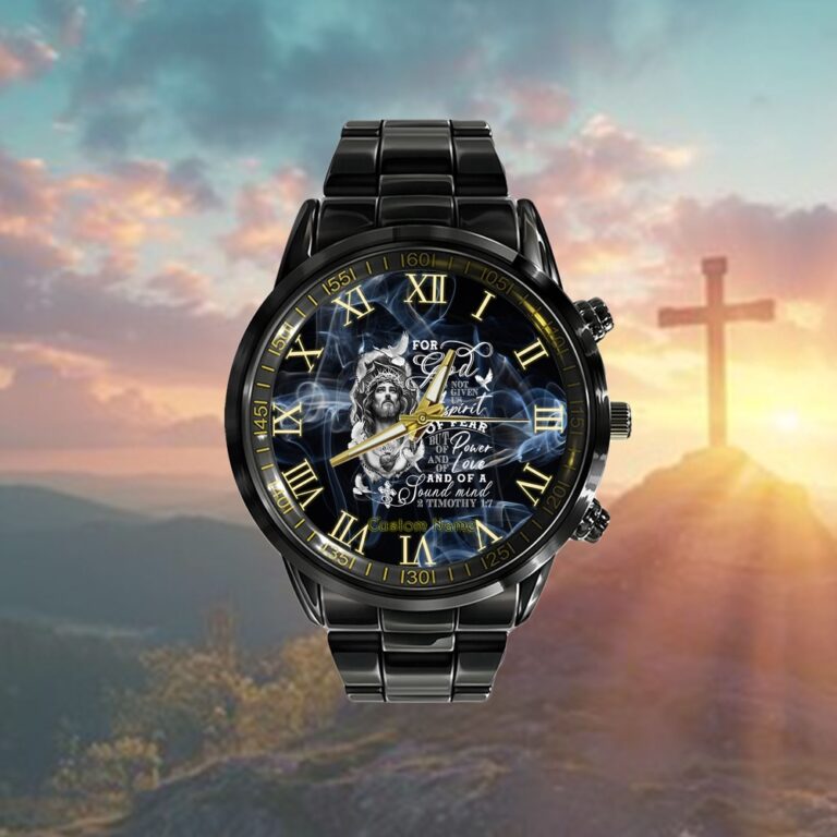 Jesus The Lion Of Judah Watch, Christian Watch, Religious Watches ...