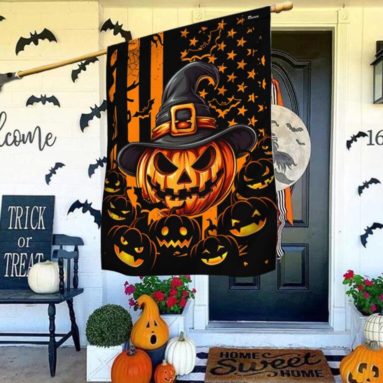 South Carolina Halloween Witchcraft Flag Pumpkins Palm Tree, Halloween ...