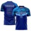 Royal Royal Light Blue Sublimation Soccer Uniform Jersey, Custom Team ...