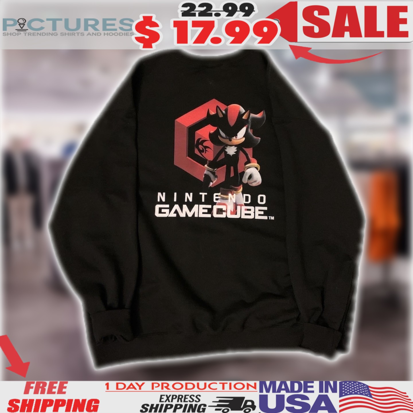 🚛Free Delivery: 📣SaleOff 20% Shadow The Hedgehog Nintendo Gamecube ...