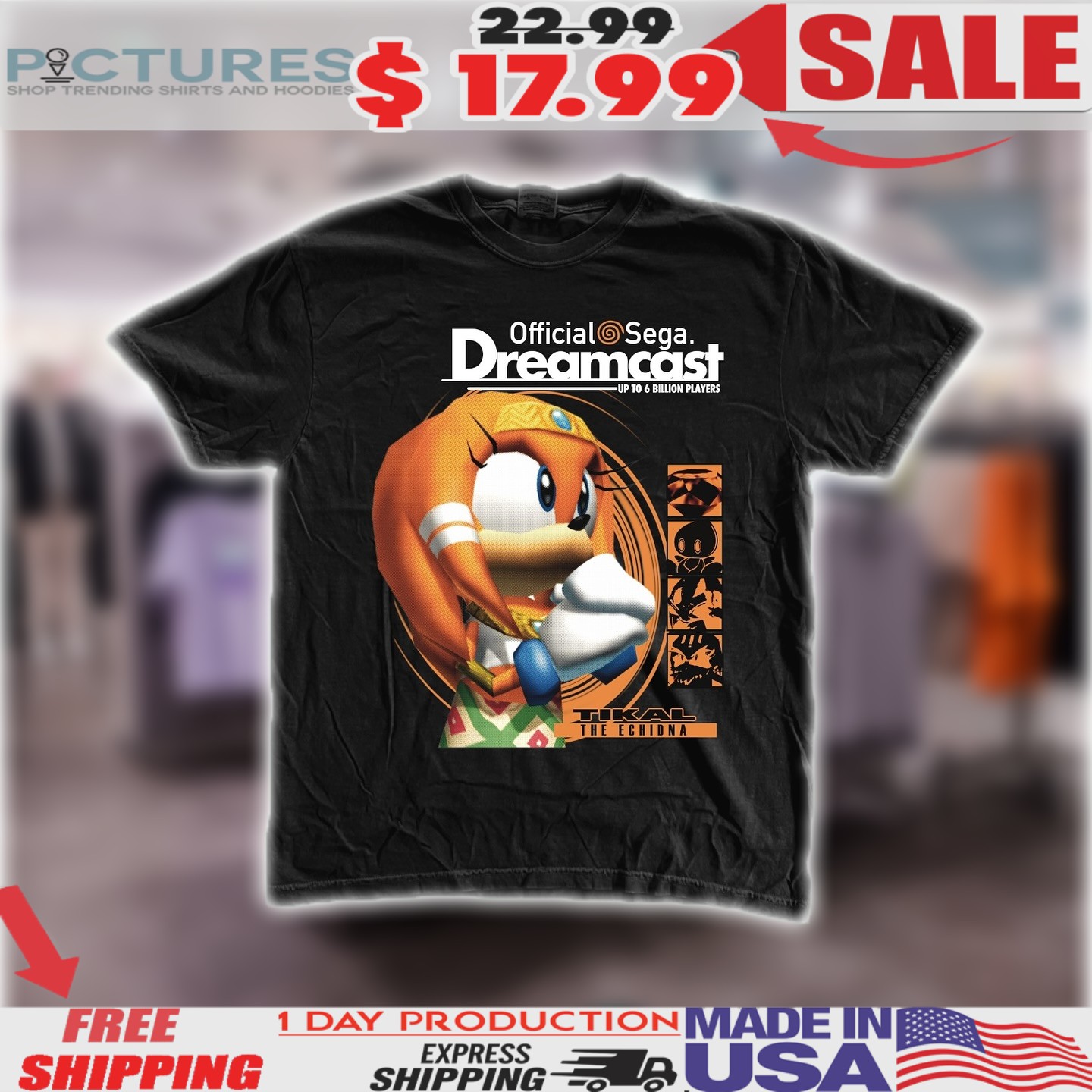 🚛Free Delivery: 📣SaleOff 20% Sonic Tikal The Echidna Sega Dreamcast ...